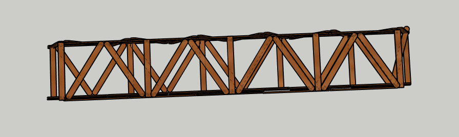 Warren Truss Popsicle Stick Bridge : 8 Steps - Instructables