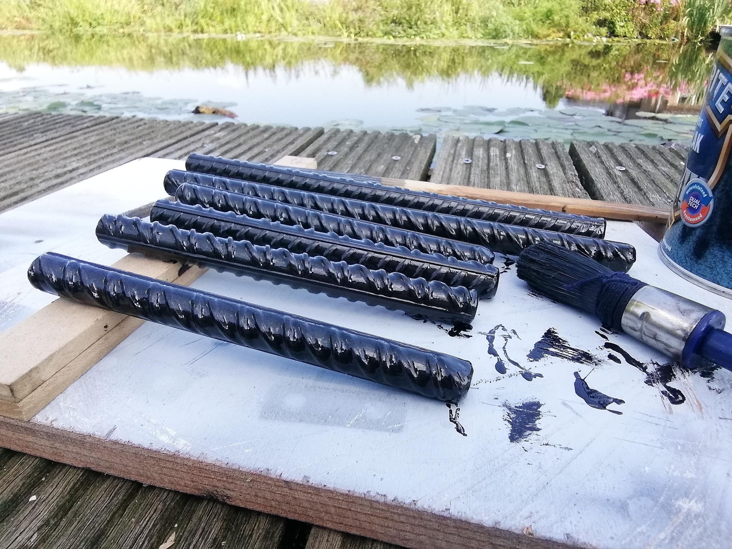 Fence Made From Rebar and Douglas Fir Wood : 23 Steps (with Pictures ...