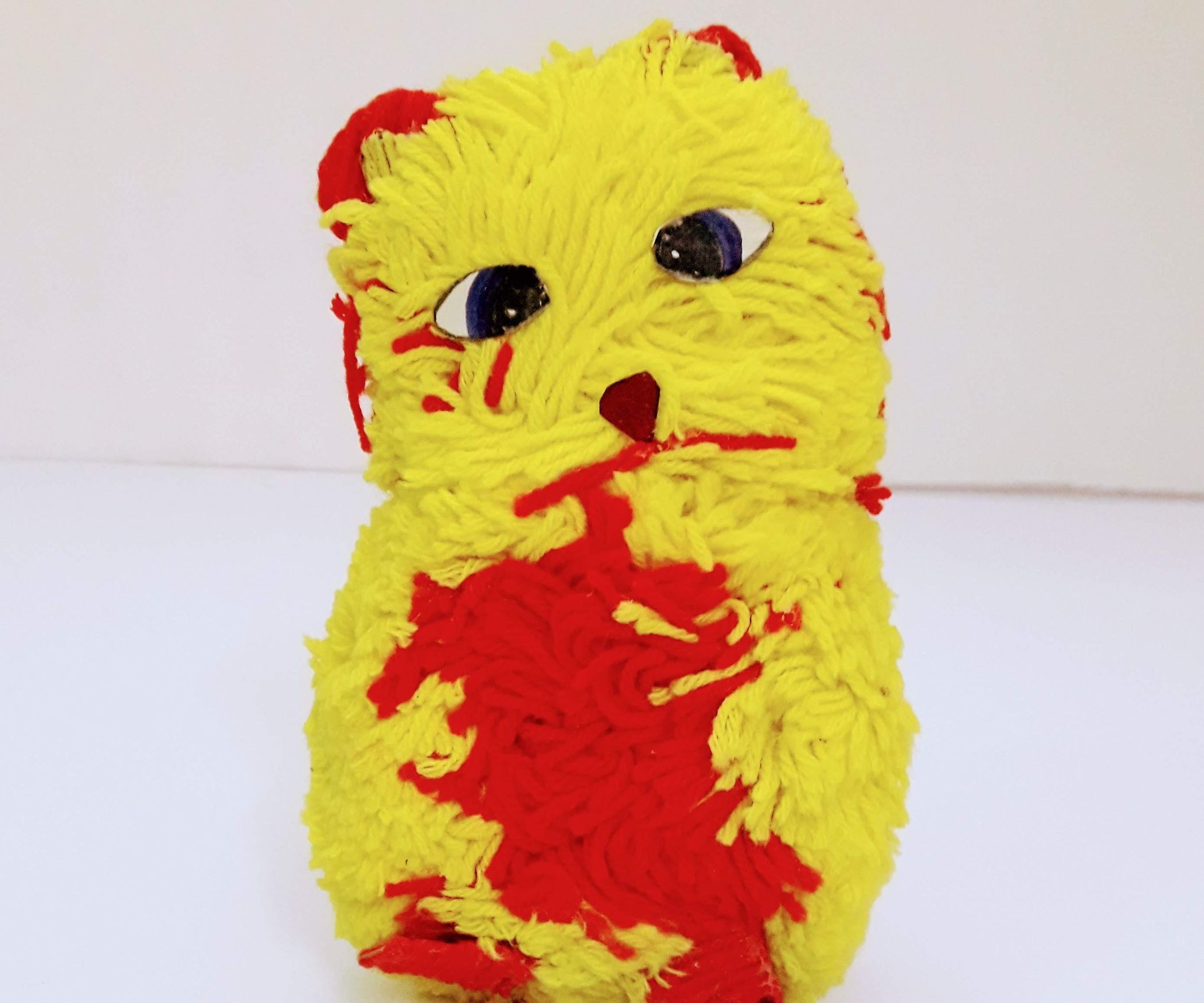 DIY Pom Pom Cat : 5 Steps - Instructables