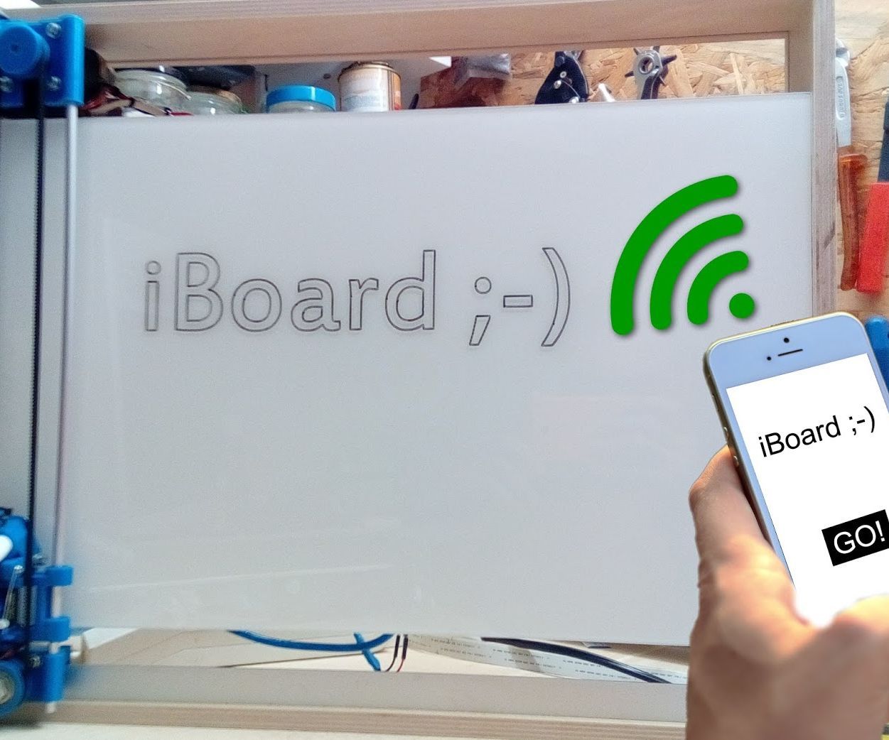 IBoard! Web-controlled Whiteboard : 9 Steps (with Pictures) - Instructables