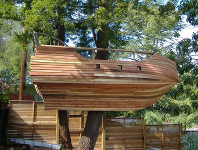 Pirate Ship Tree House : 8 Steps (with Pictures) - Instructables