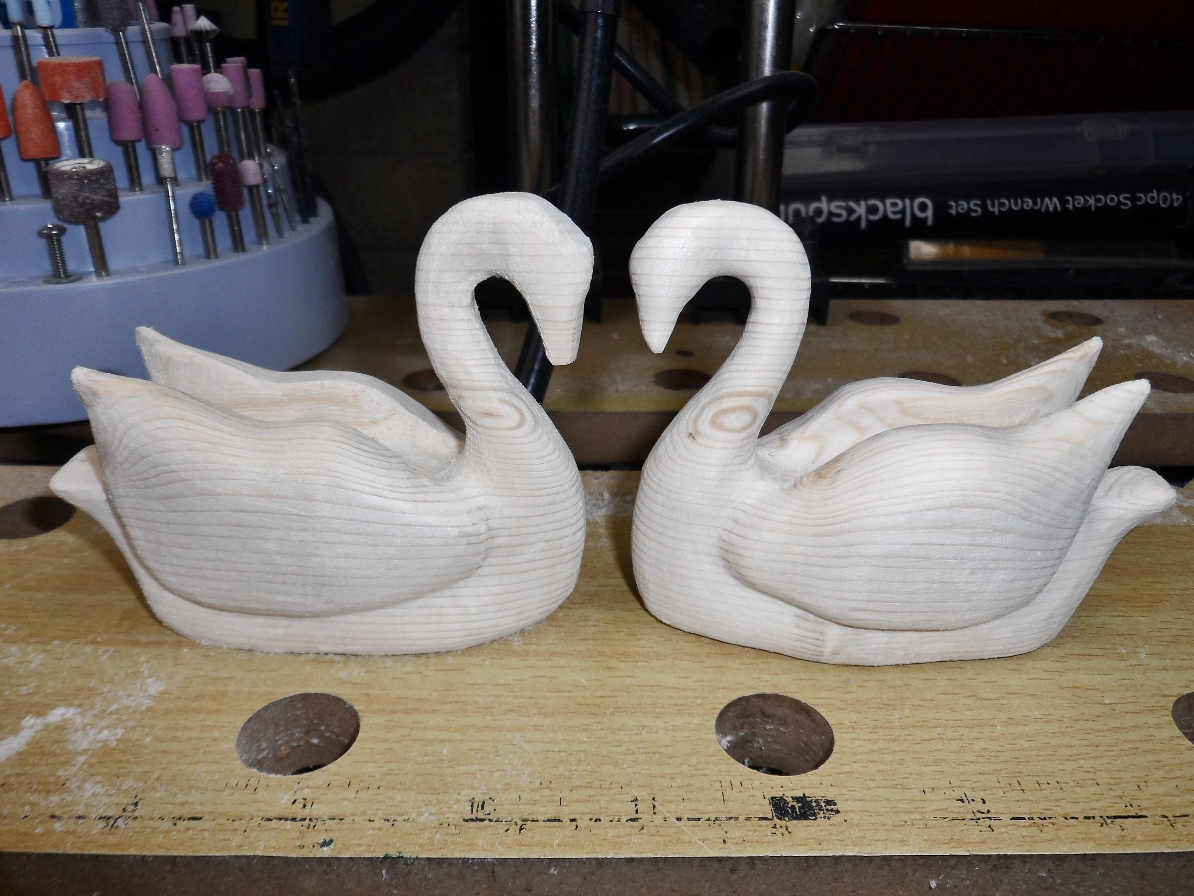 Wood Carved Swans : 18 Steps (with Pictures) - Instructables