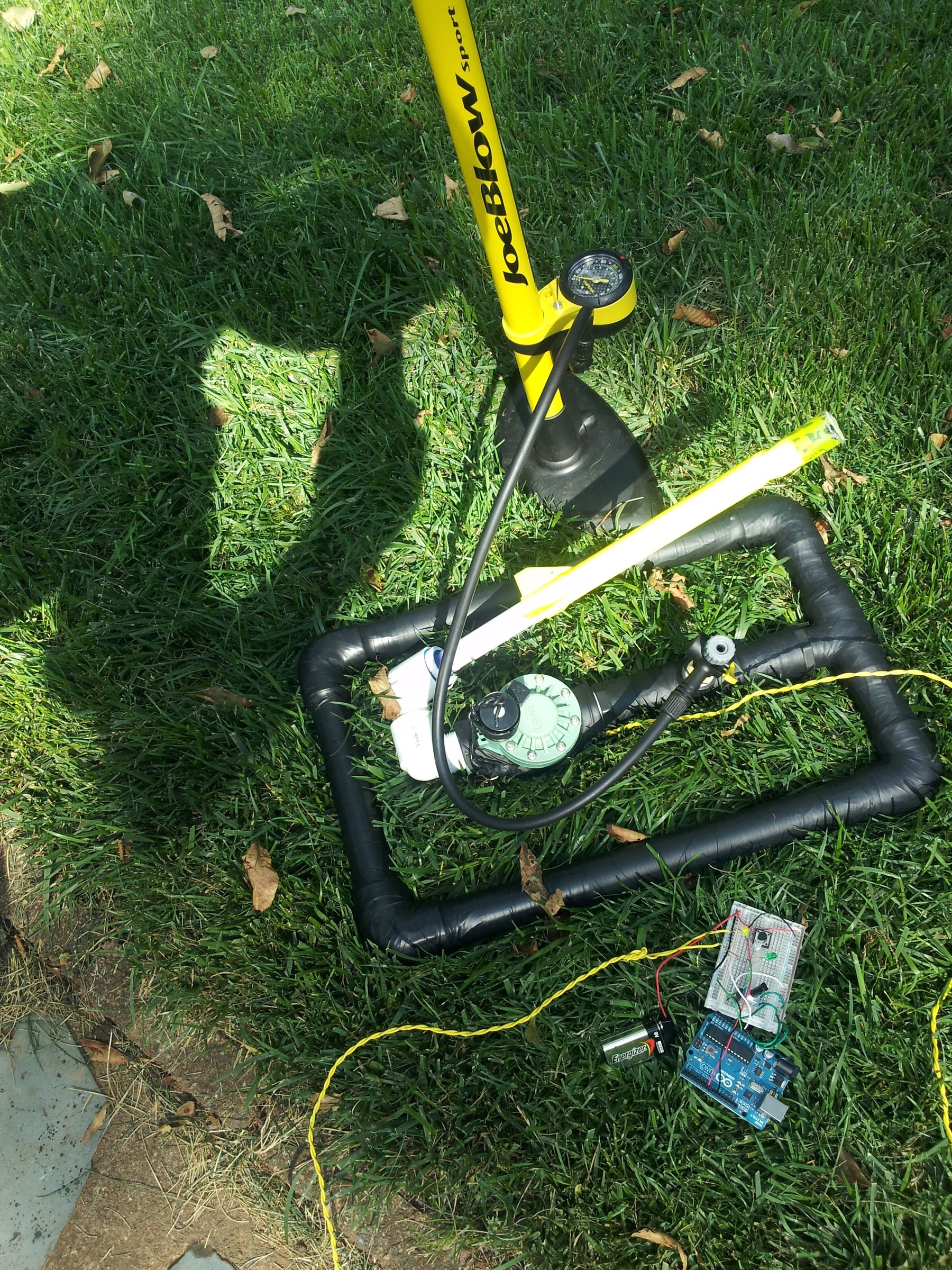 Compressed Air Rocket Launcher : 9 Steps - Instructables