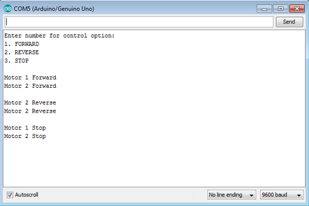 Tutorial for Arduino Mini DC Motor Driver Dual H-Bridge PWM Control ...