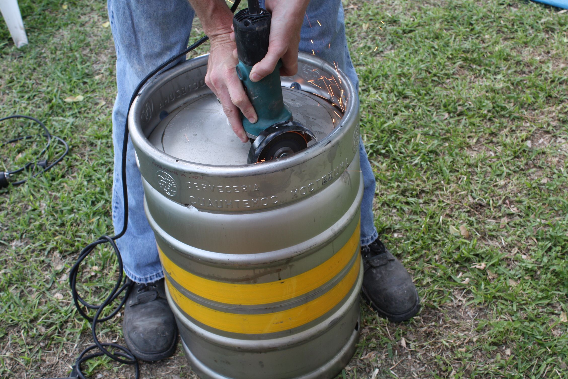 Keg Shell Cooker : 5 Steps - Instructables