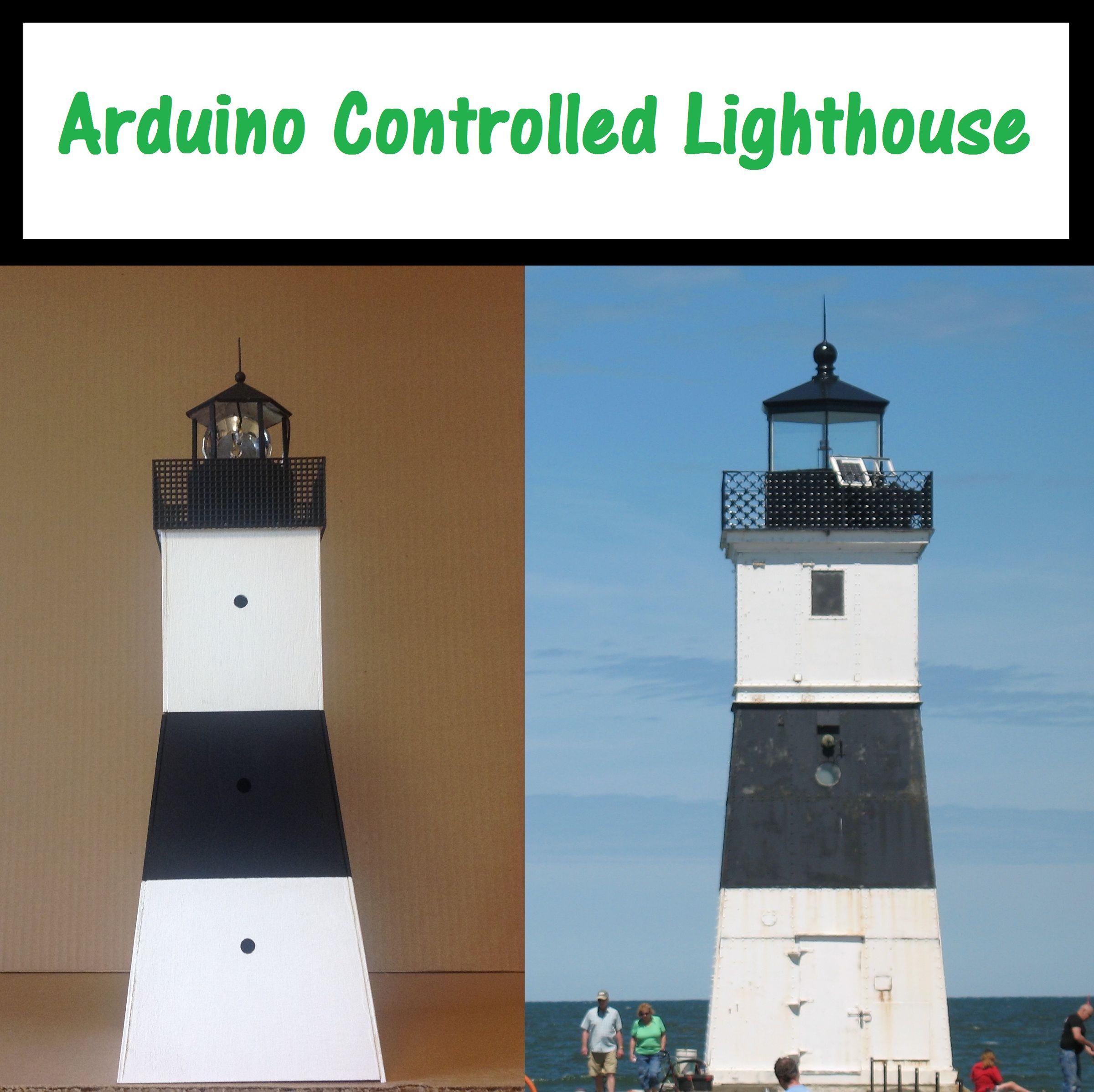 Arduino Controlled Lighthouse : 7 Steps (with Pictures) - Instructables