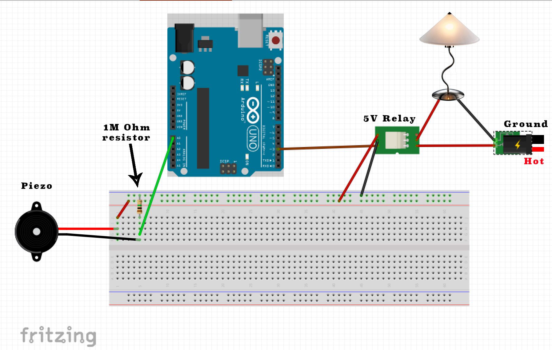 Arduino Clap-On Lights - Introduction to Relays : 4 Steps - Instructables