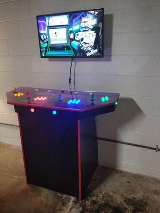 4-Player Pedestal Arcade Cabinet for MAME : 32 Steps (with Pictures ...