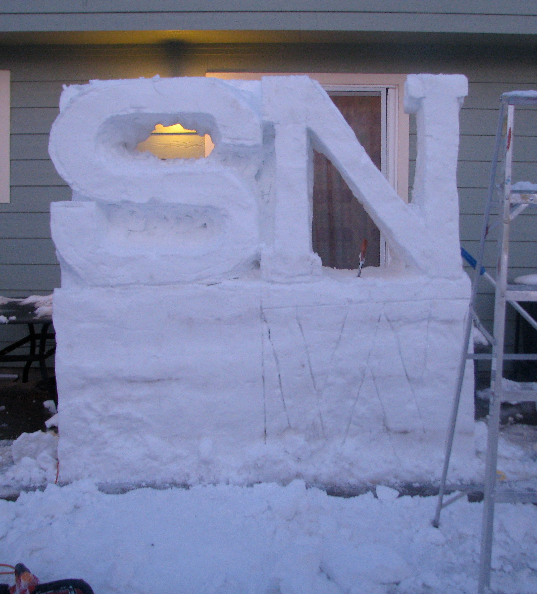 Snow Sculpture : 6 Steps (with Pictures) - Instructables