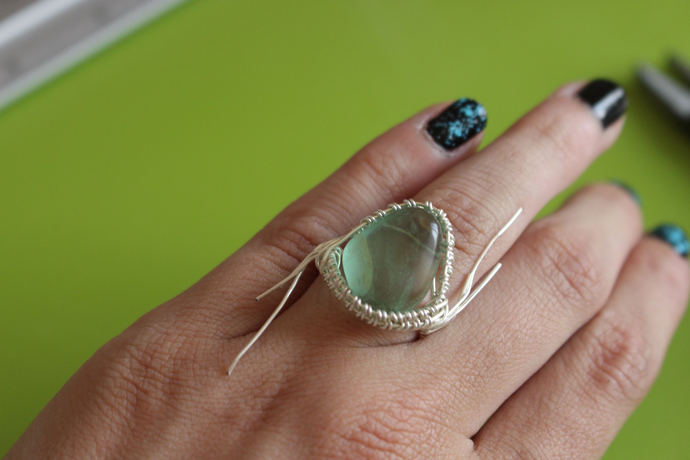 Wire Wrapped Stone Ring : 22 Steps (with Pictures) - Instructables