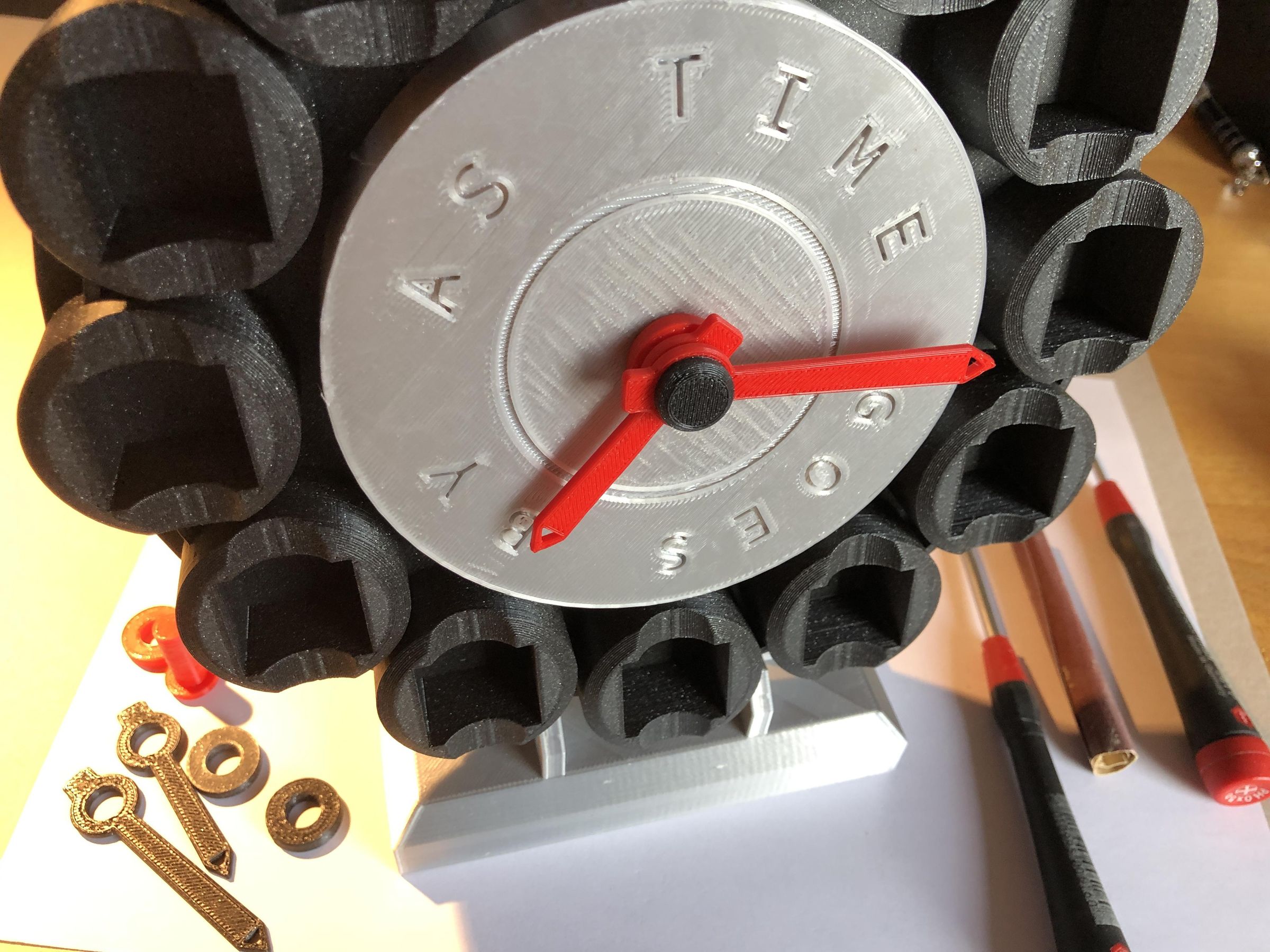 Learning Clock - Versatile - 3D Printed : 6 Steps (with Pictures ...
