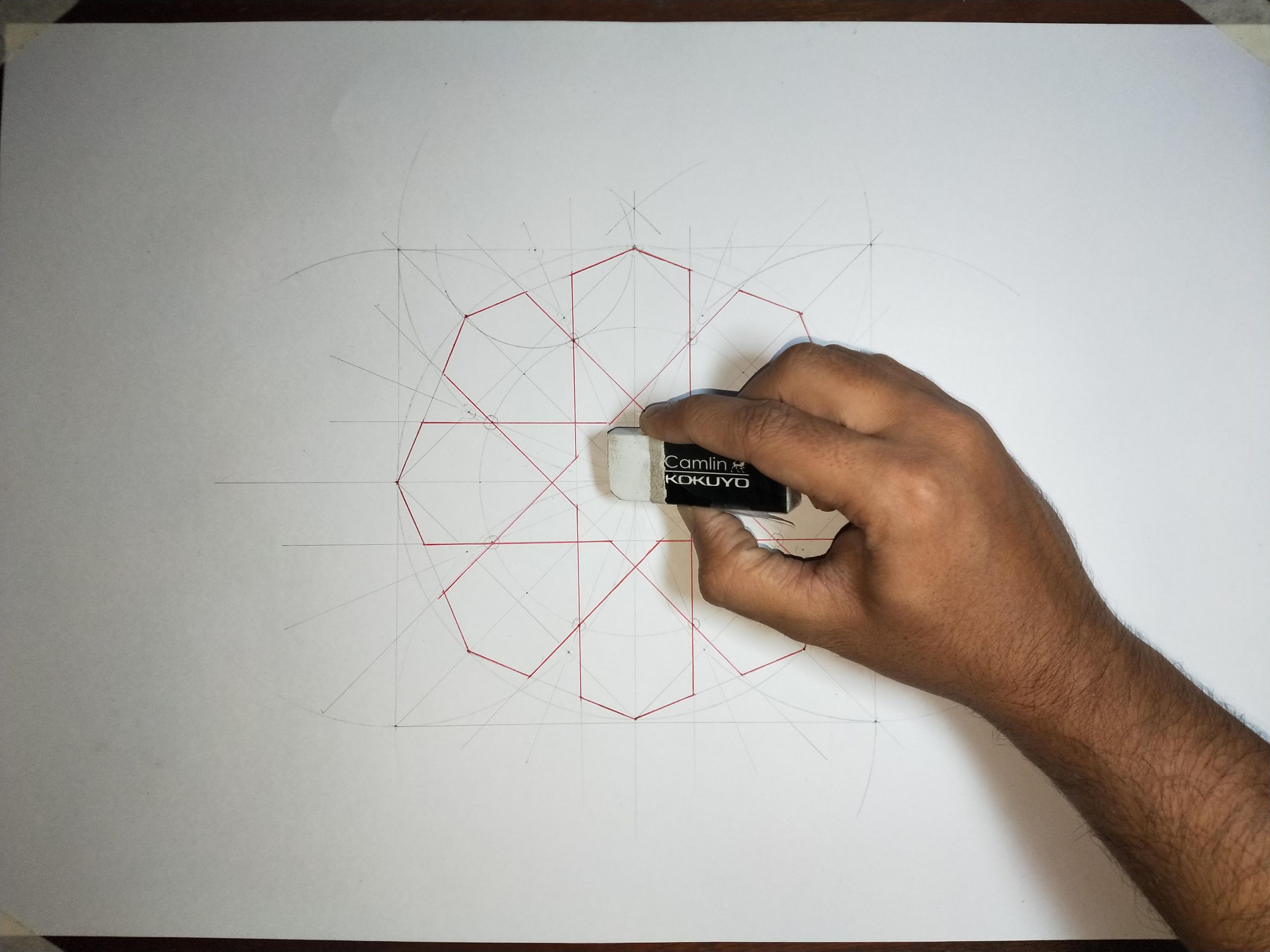 Mathematical Art With Islamic Geometric Patterns : 20 Steps (with ...
