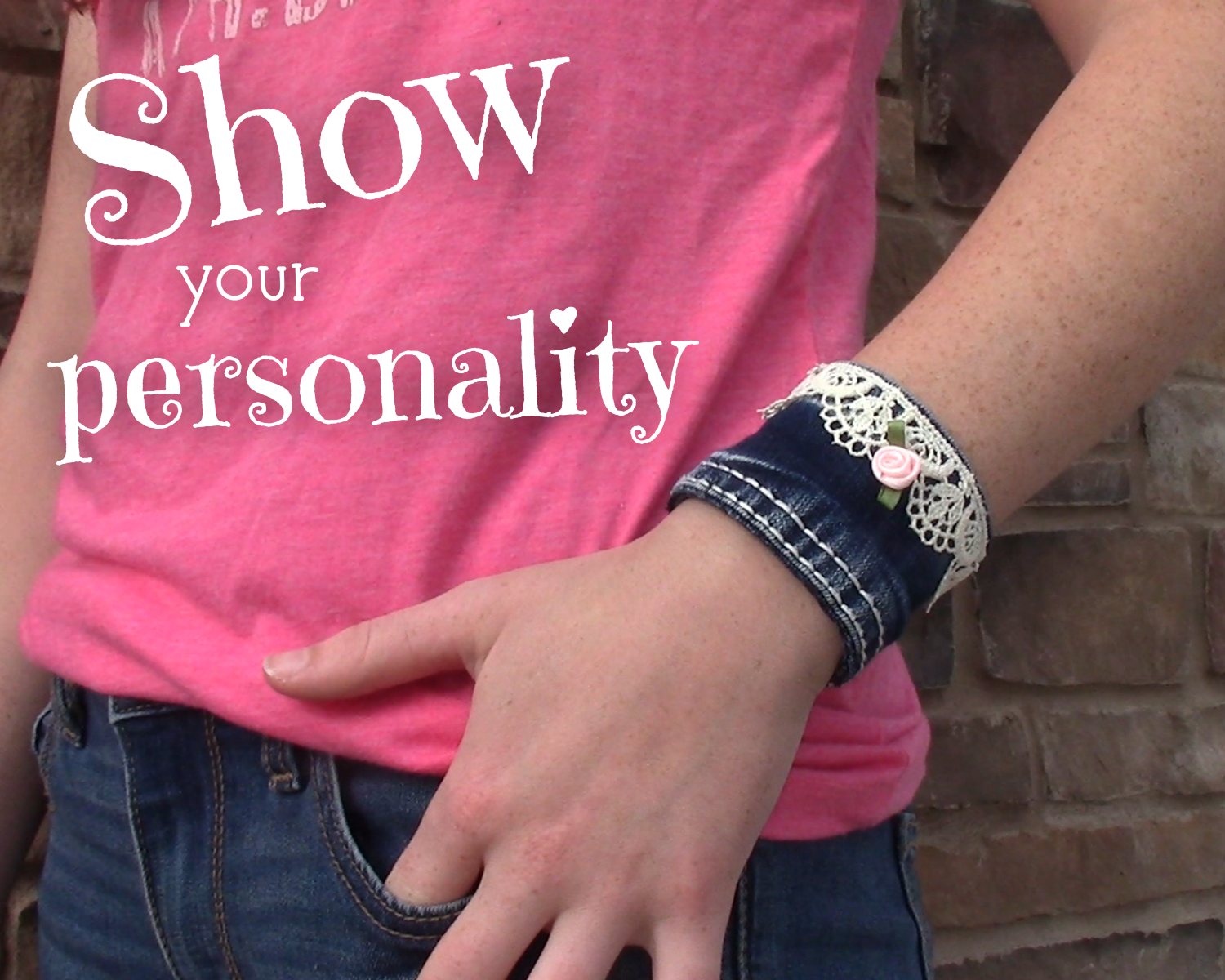 DIY Arm Cuff From an Old Pair of Jeans : 4 Steps (with Pictures ...