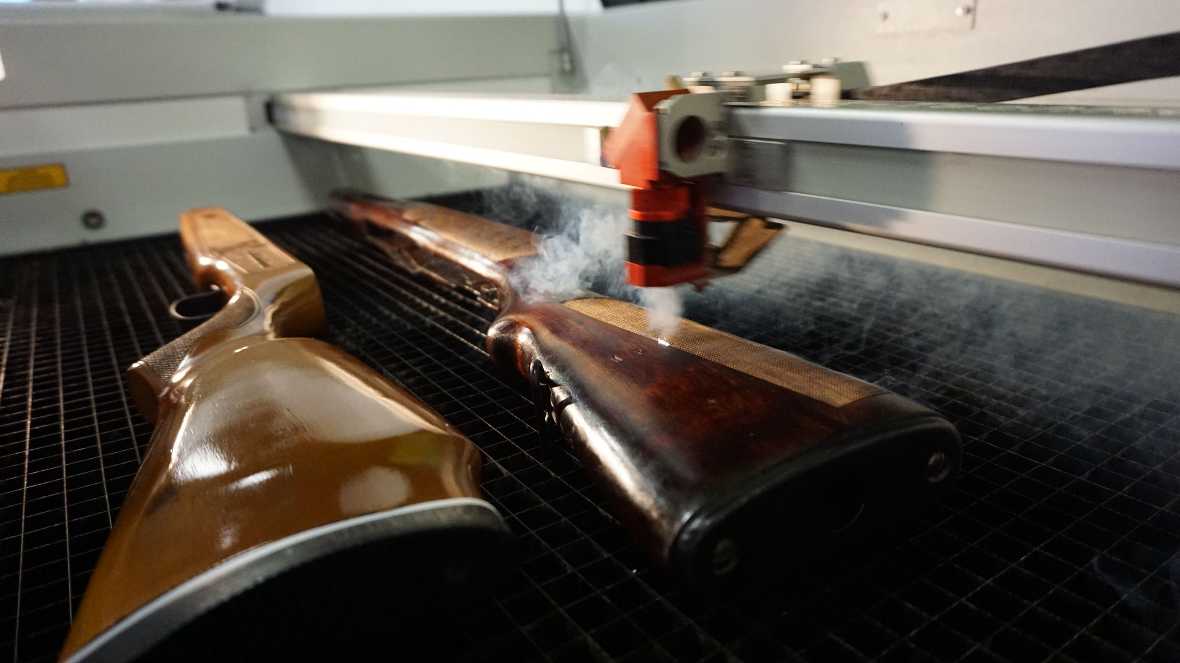 Laser Checkering Gun Stock - Instructables