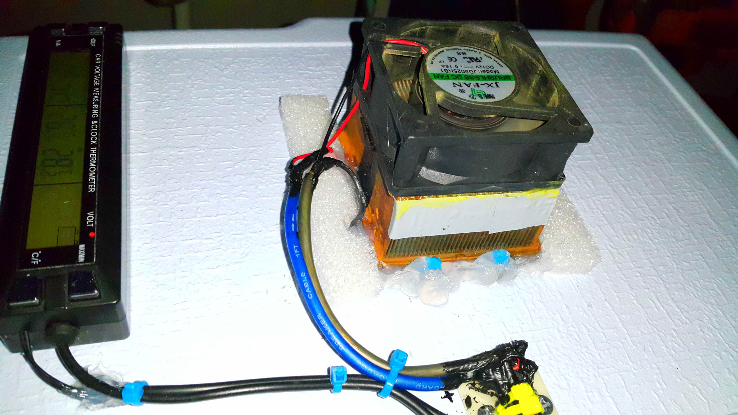 My Diy Peltier Cooler! - DECOMMISSIONED : 9 Steps (with Pictures ...