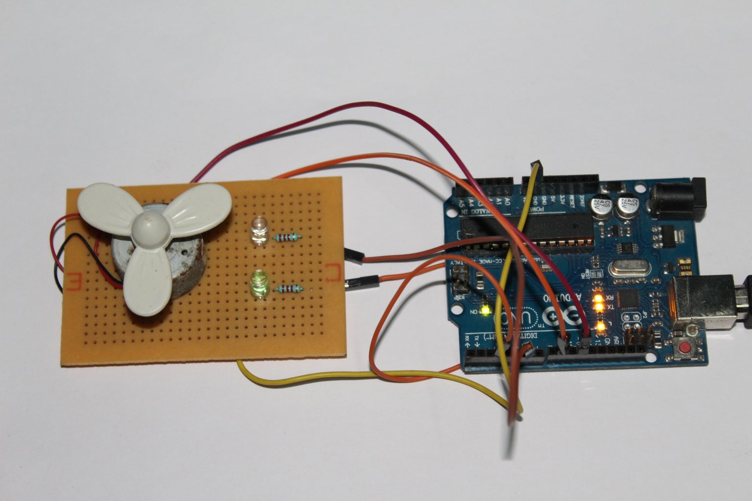 Direction And Speed Control Of Dc Motor Using Labviewpwm And Arduino 5 Steps Instructables