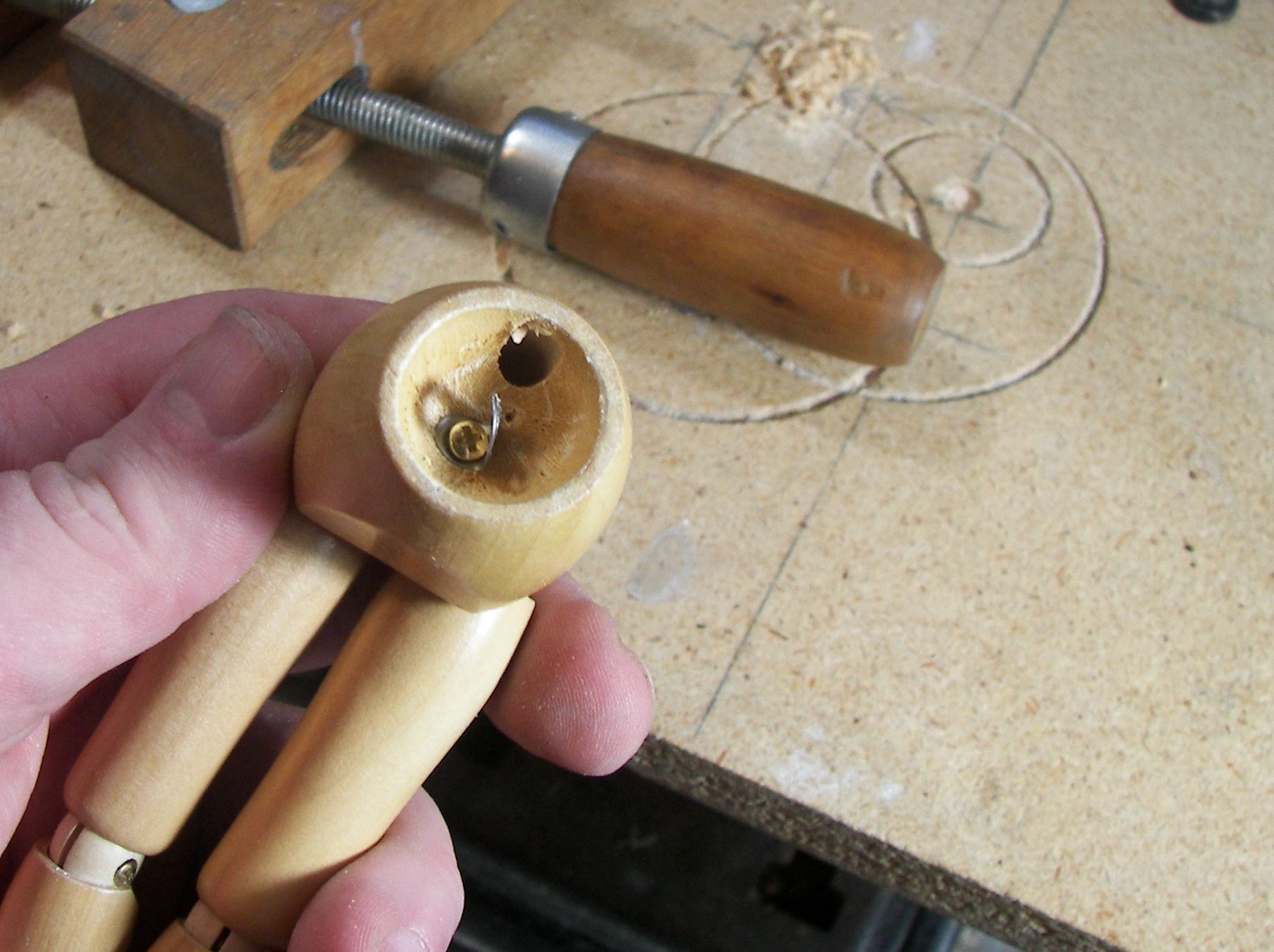 Wood Manikin Figure Lamp With IPad - a DIY Tutorial : 10 Steps (with ...