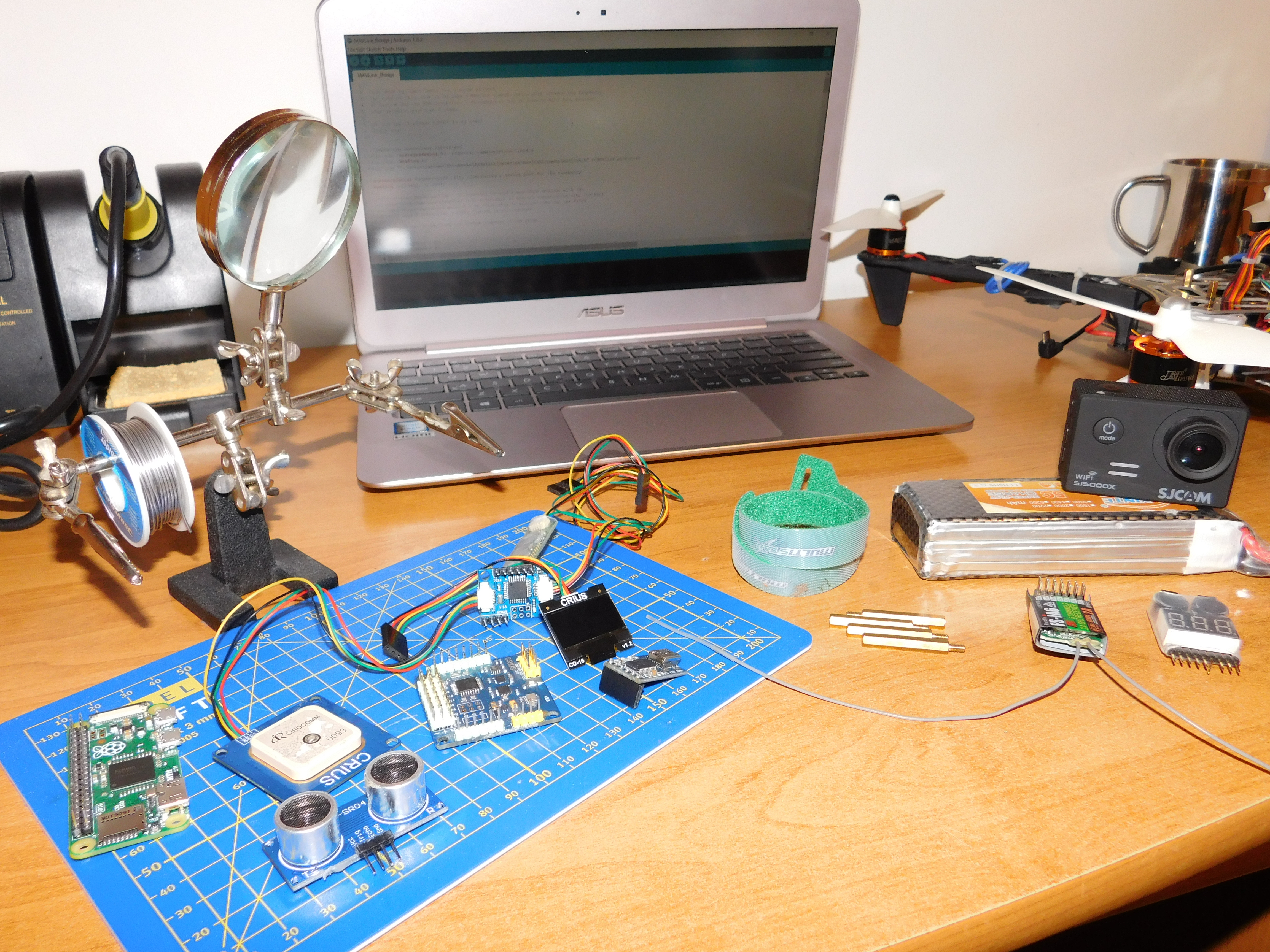 Ultimate Intelligent Fully Automatic Drone Robot (w/ RPi, Arduino) : 31 ...