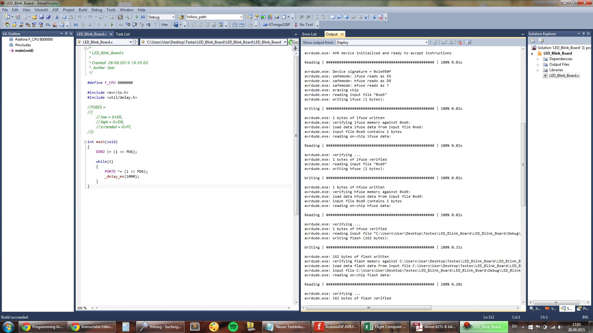 Integrate ArduinoISP and Atmel Studio : 4 Steps - Instructables
