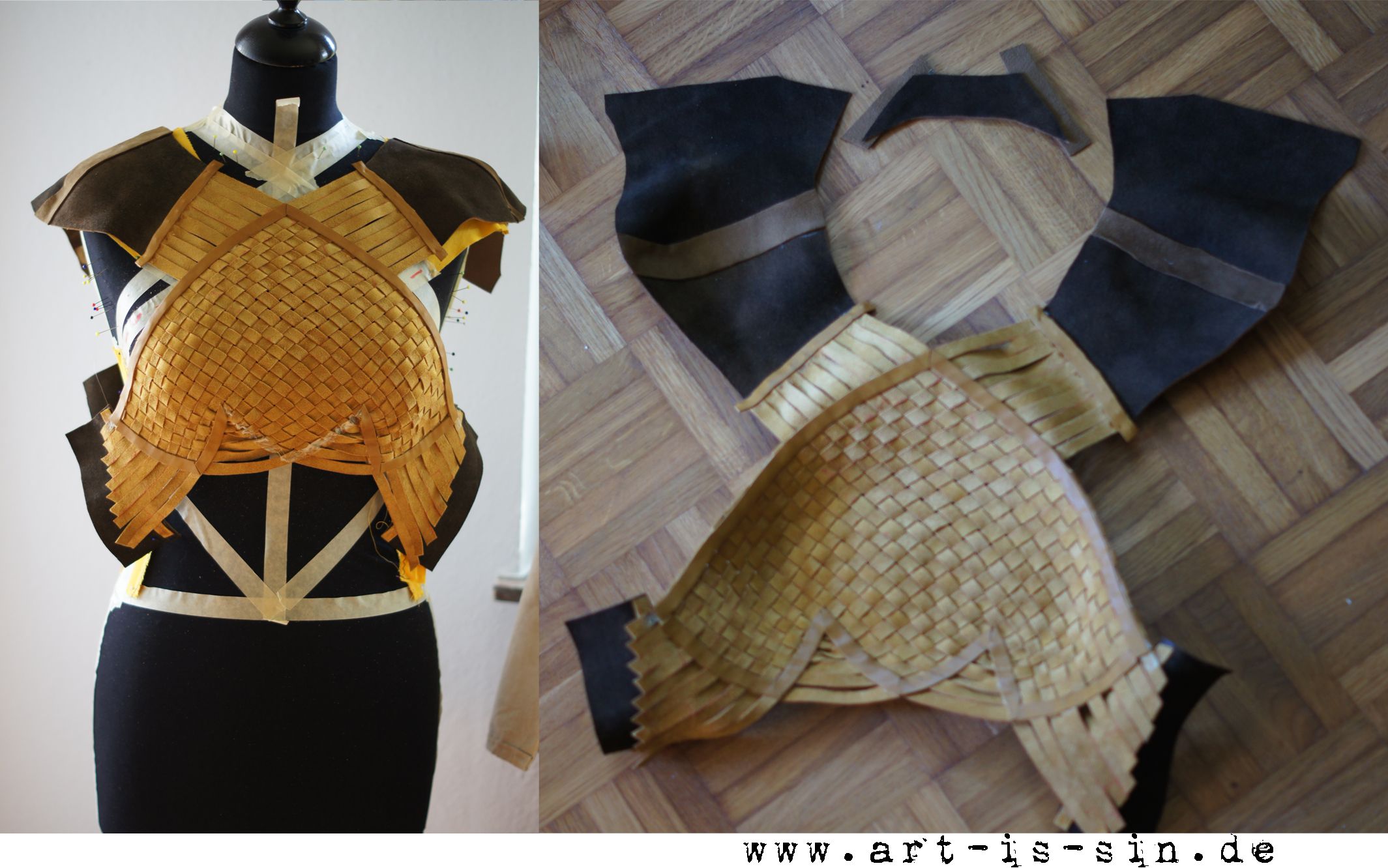 Woven Leather Armour : 21 Steps (with Pictures) - Instructables