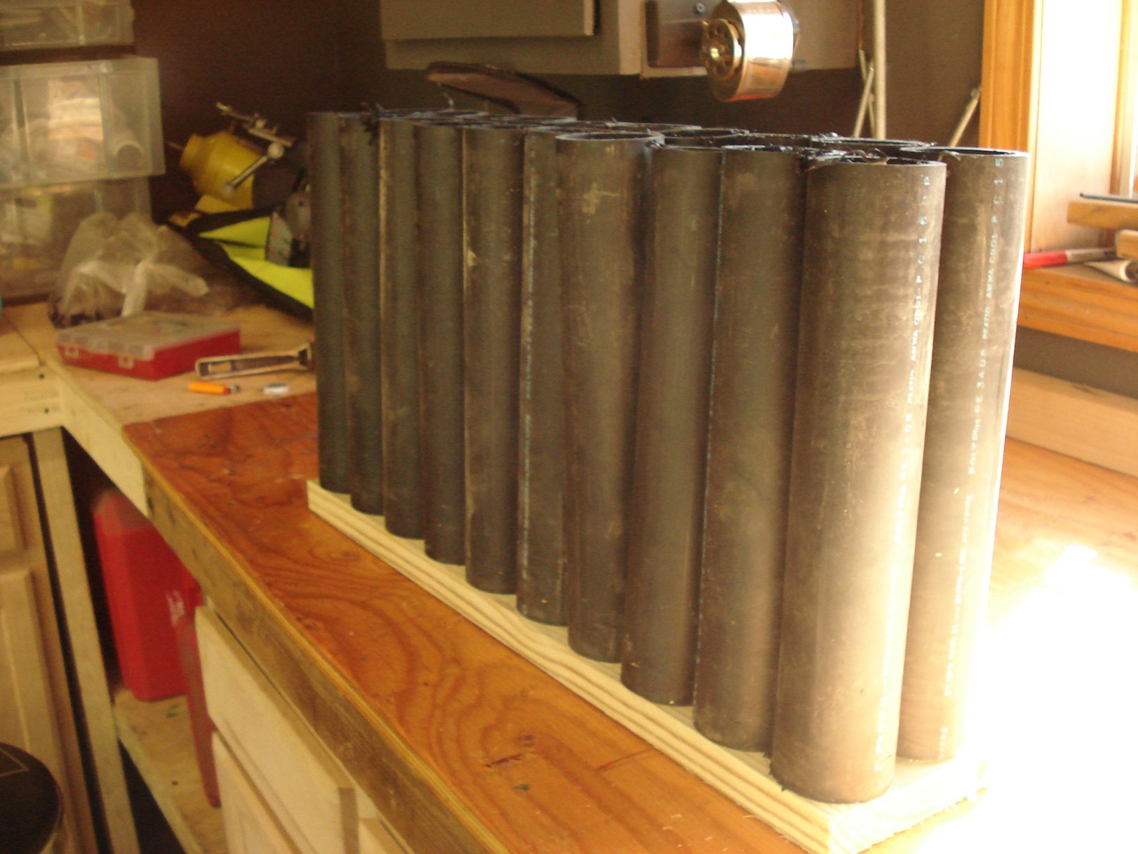 Wireless Remote Fireworks Tube Rack Diplay : 9 Steps (with Pictures ...