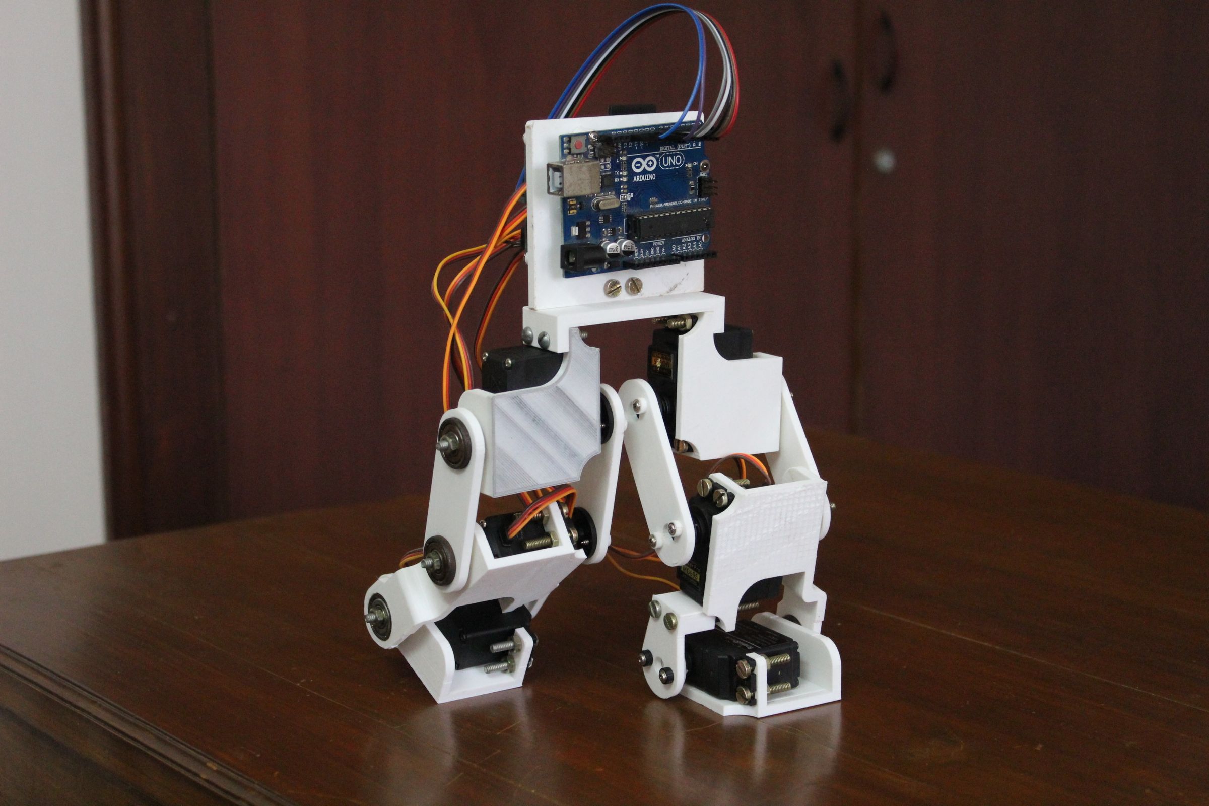 Arduino Controlled Robotic Biped : 13 Steps (with Pictures) - Instructables