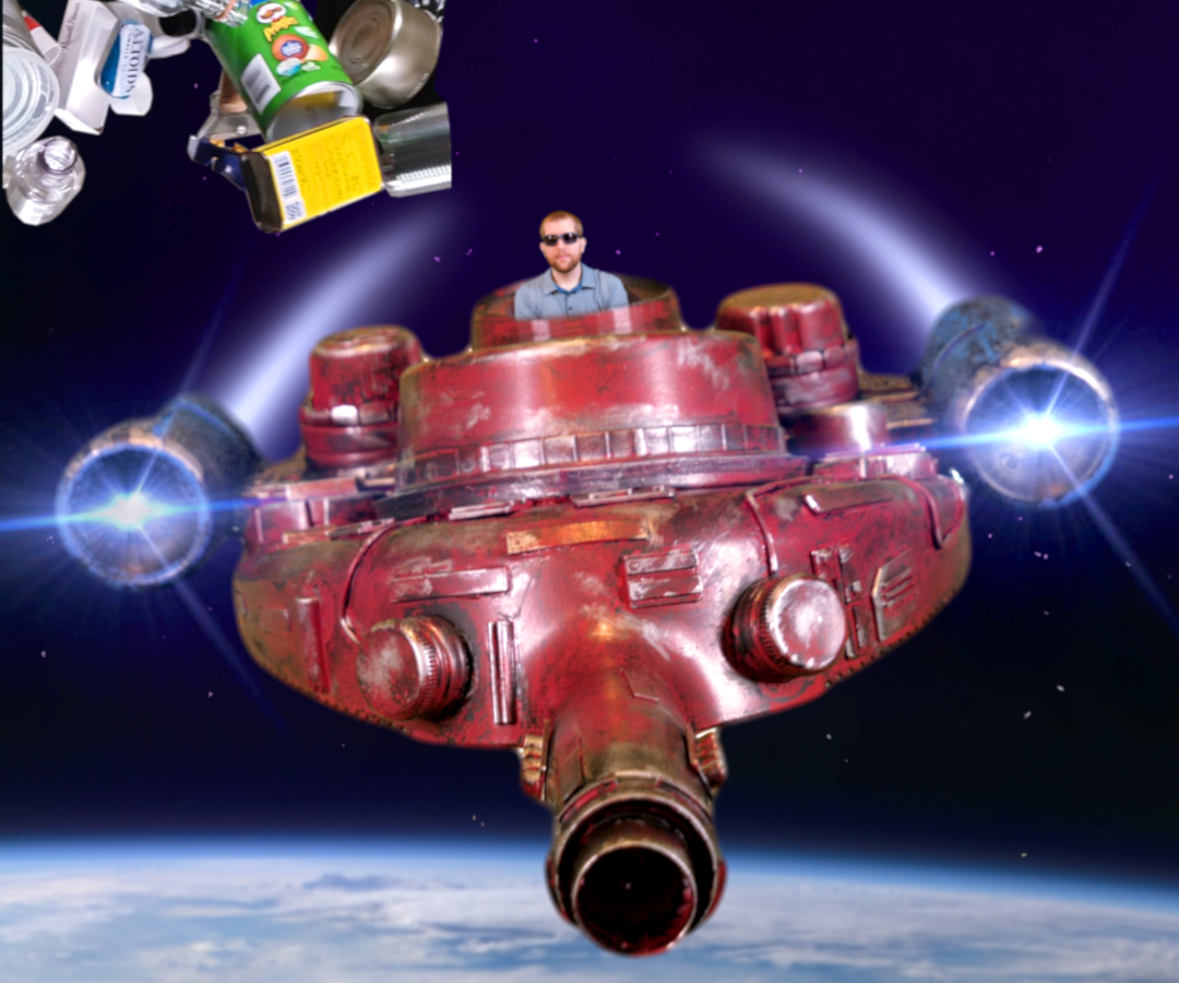 Spaceship Made From Trash! : 5 Steps - Instructables