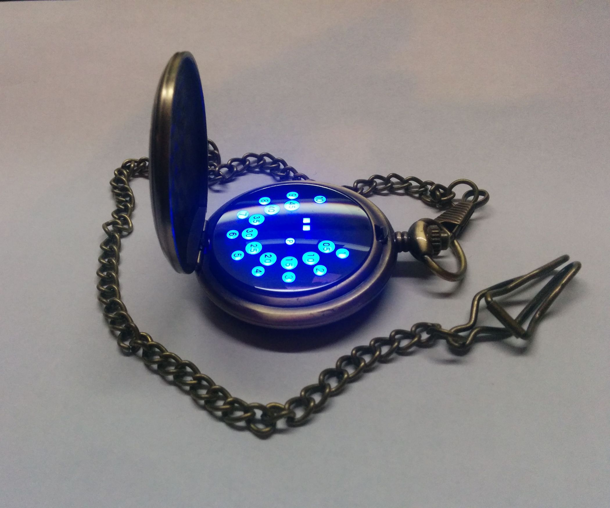 DIY LED Pocket Watch : 3 Steps (with Pictures) - Instructables