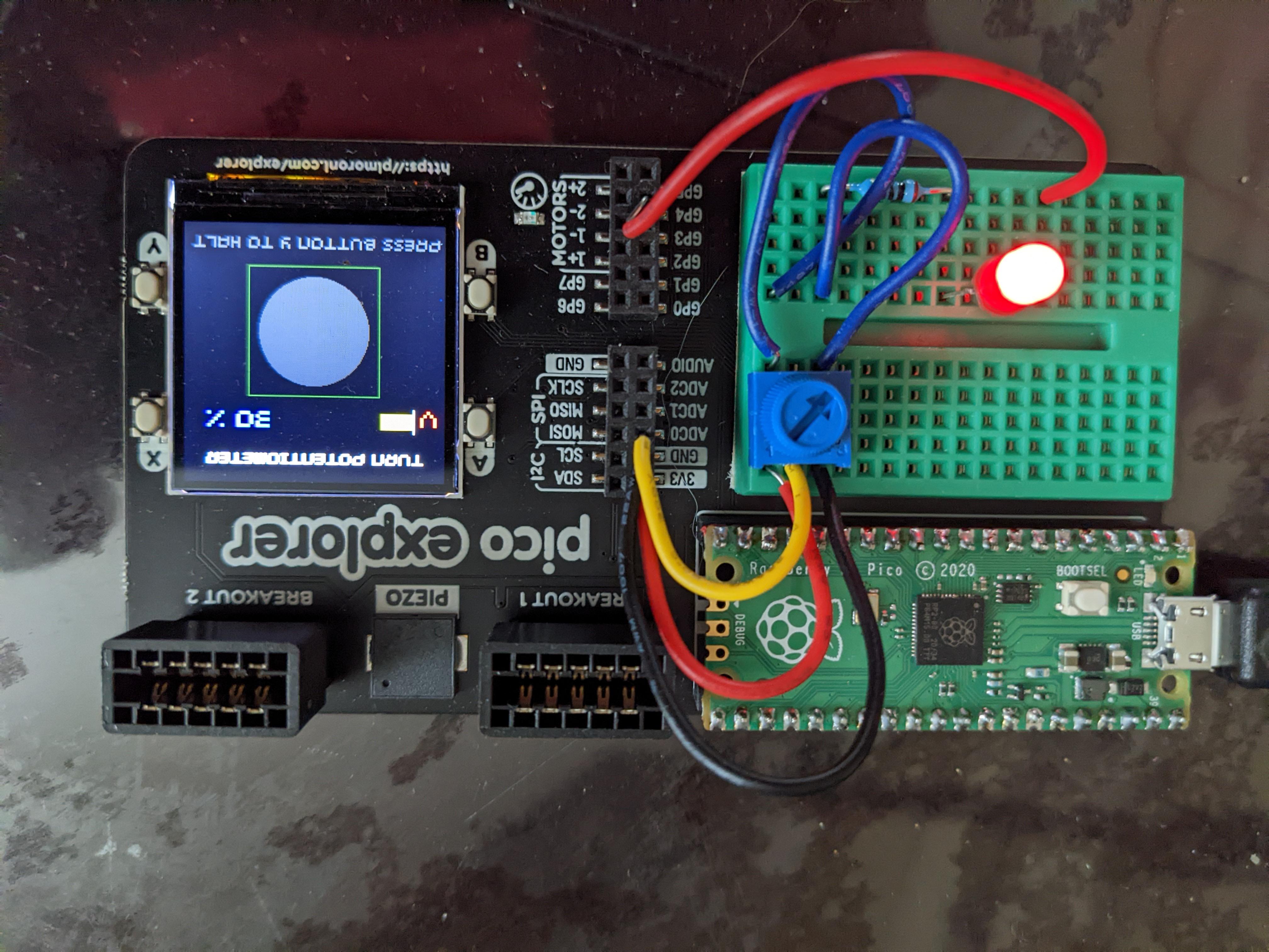 Raspberry Pi Pico & Pico Explorer Workout : 15 Steps - Instructables
