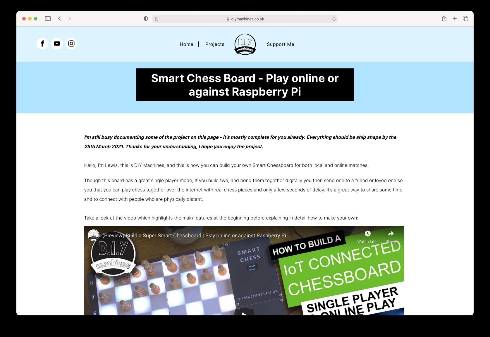 DIY Super Smart Chessboard | Play Online or Against Raspberry Pi : 34 Steps (with Pictures ...