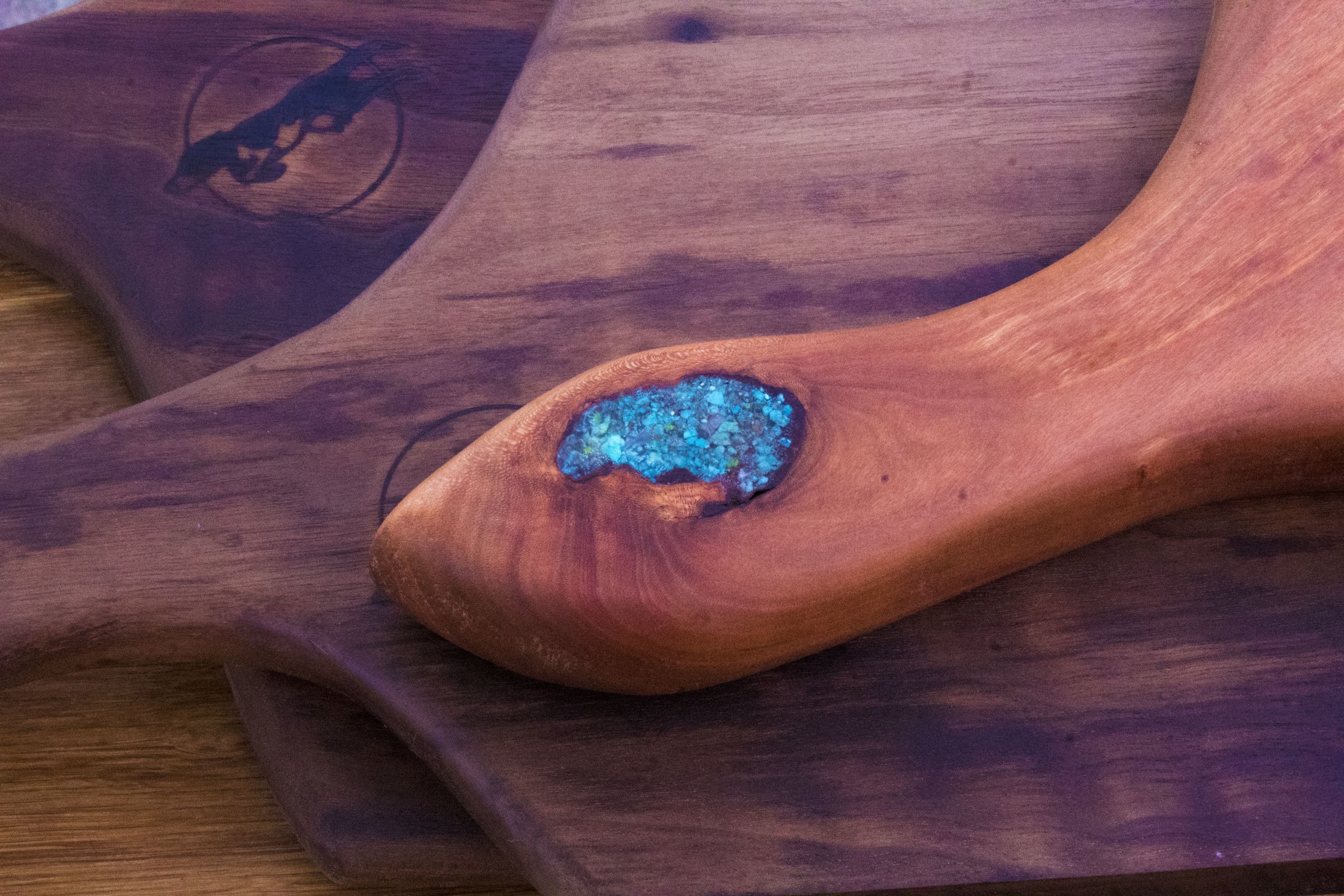 DIY Turquoise Inlaid Cutting and Charcuterie Boards : 7 Steps (with ...