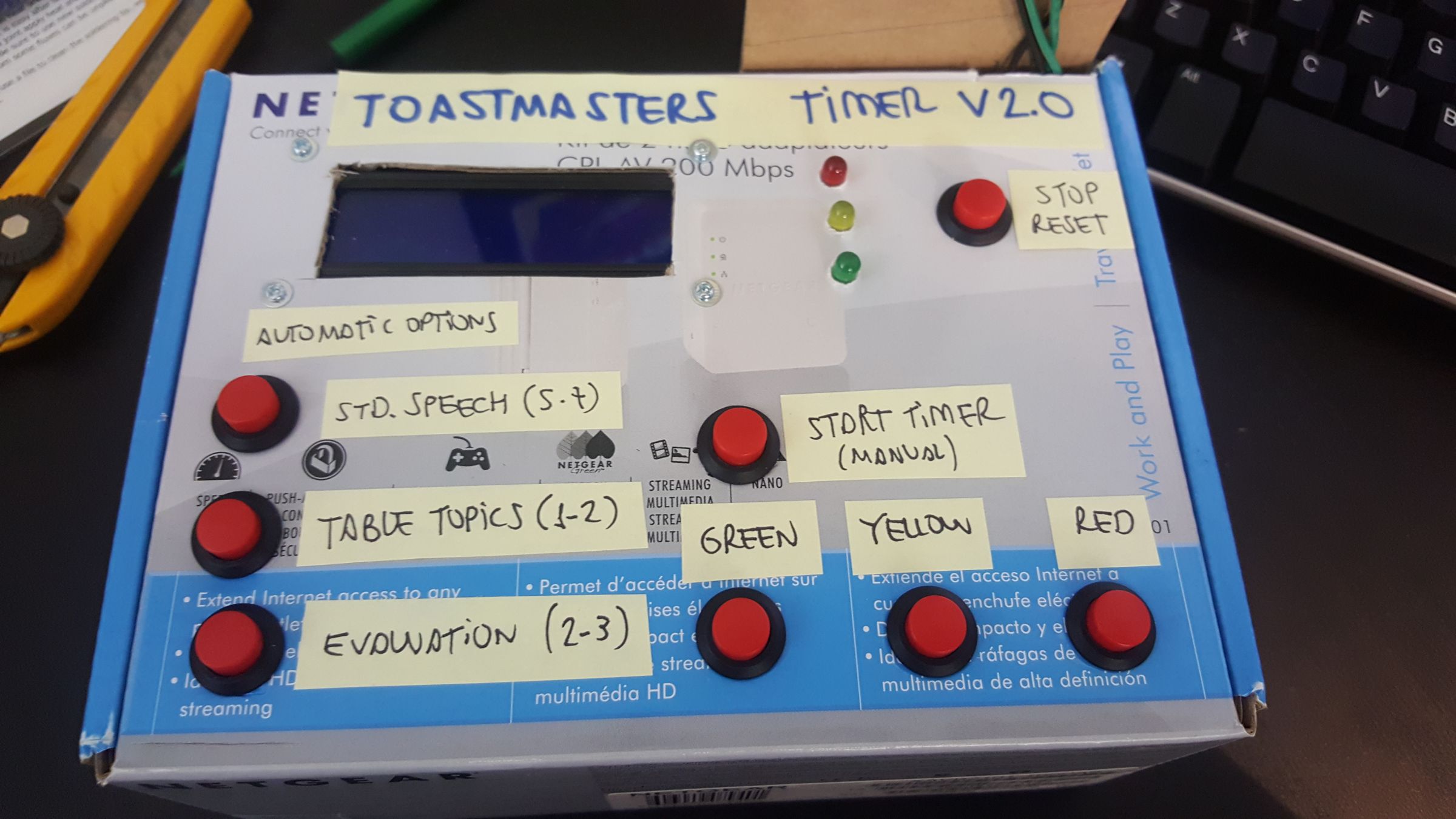 Toastmasters Timer : 7 Steps (with Pictures) - Instructables