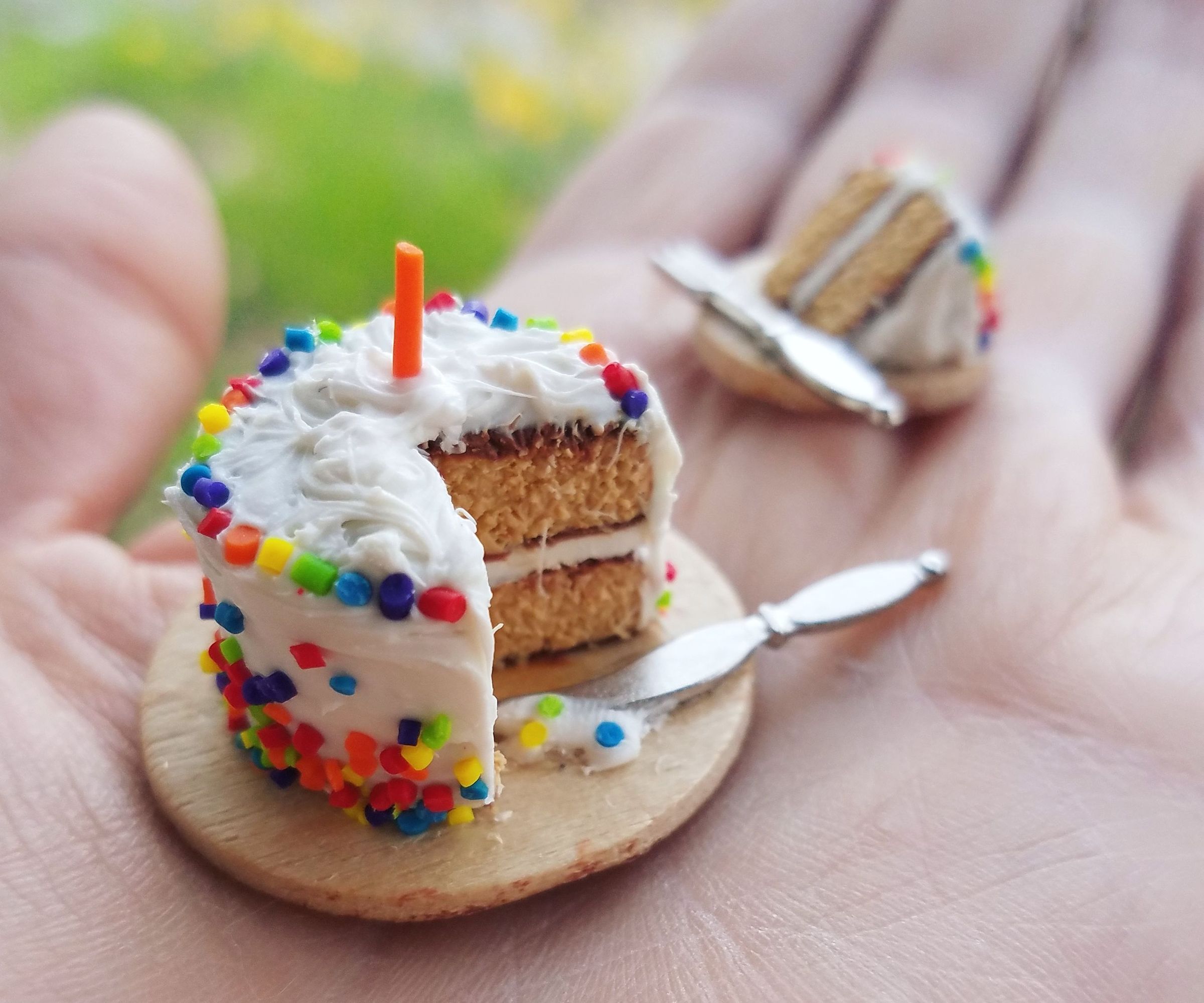 Materials Polymer clay Cake Miniature Clay etna.com.pe