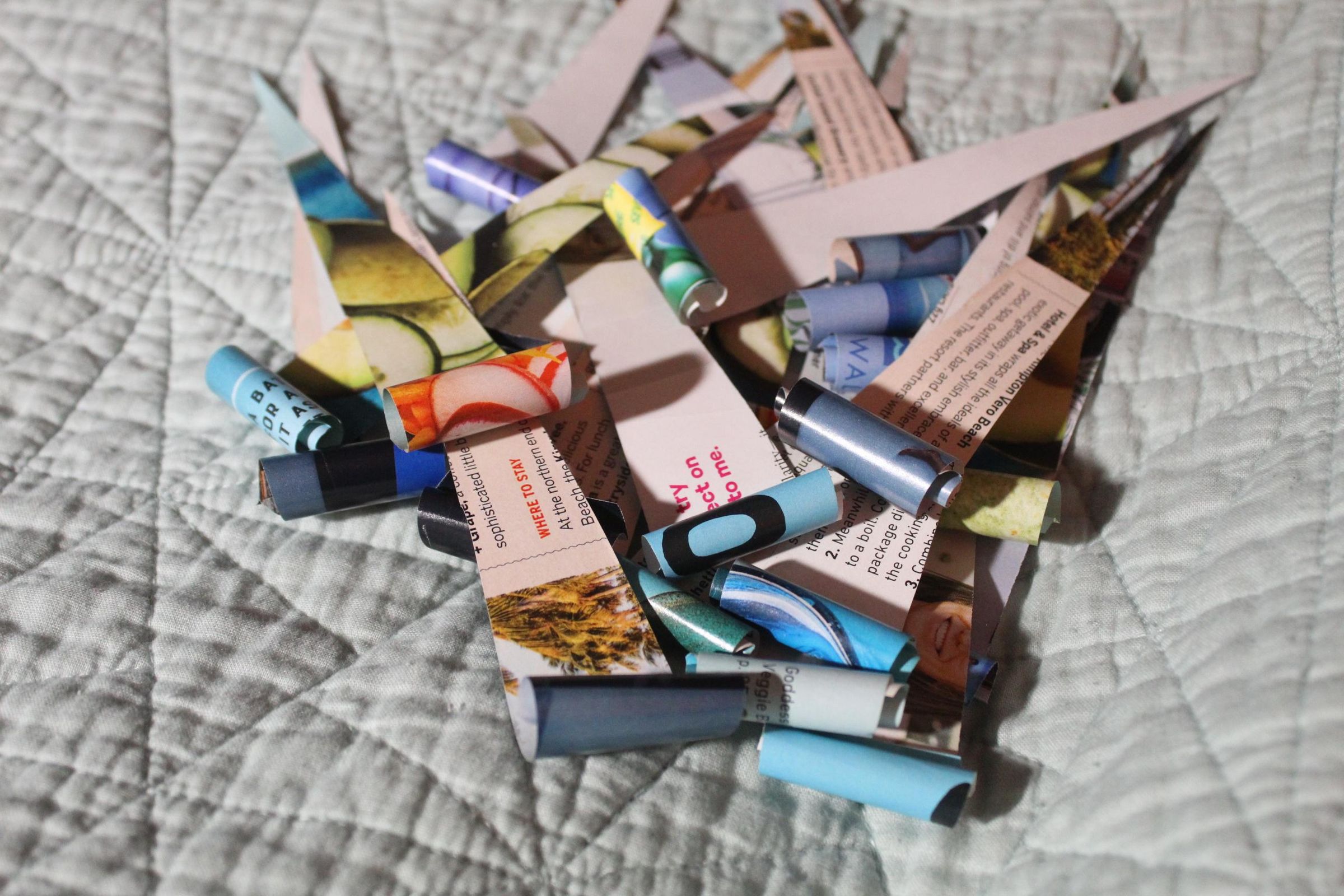 Magnificent Magazine Paper Beaded Bracelet : 10 Steps (with Pictures ...