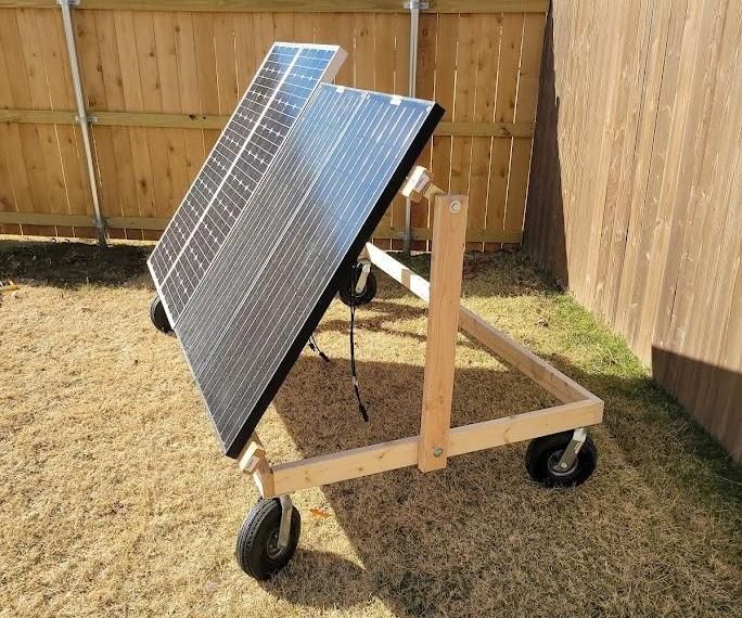 Moveable Solar Mounting Rack : 10 Steps (with Pictures) - Instructables