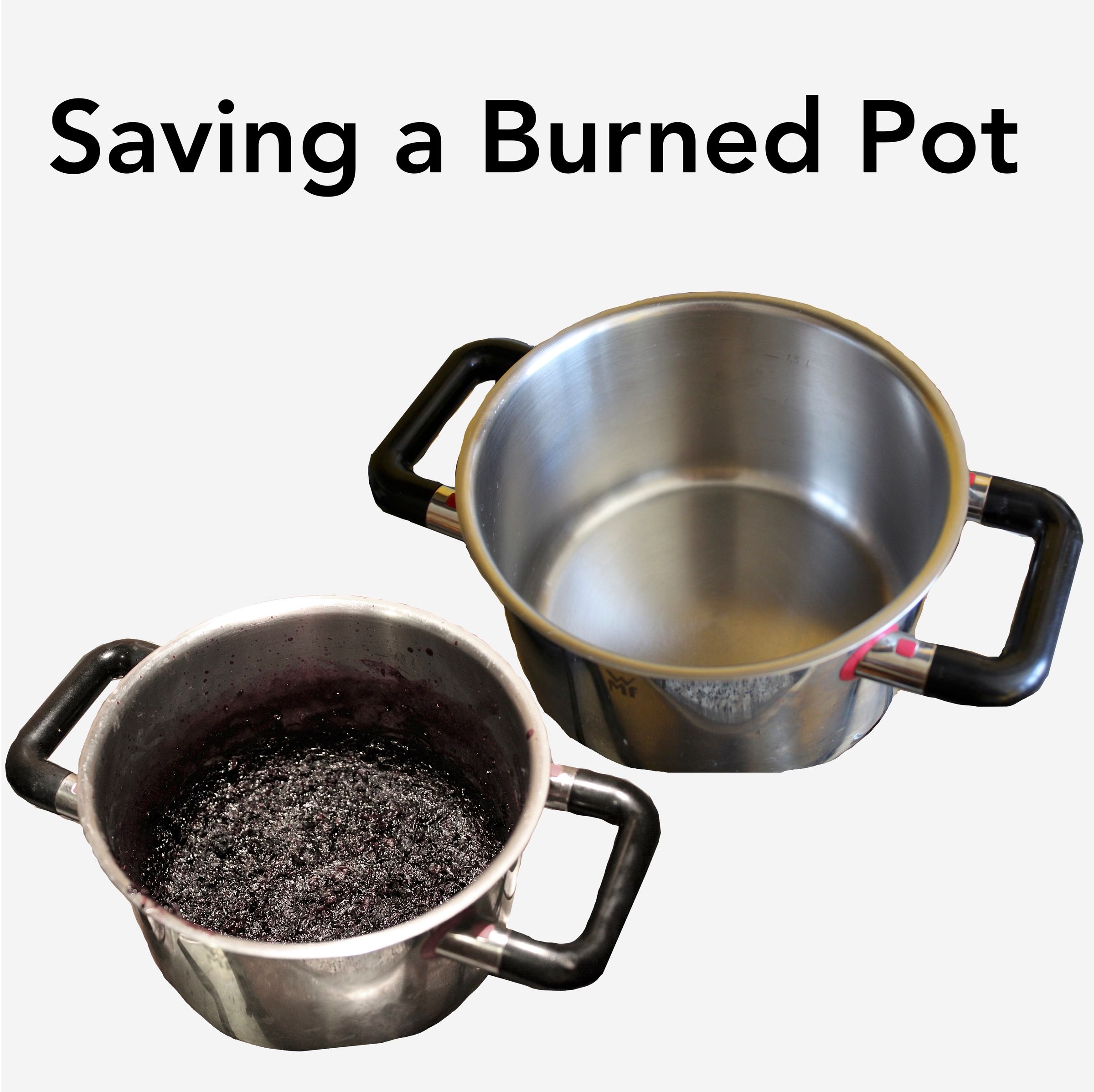 Save a Burned Pot : 5 Steps (with Pictures) - Instructables