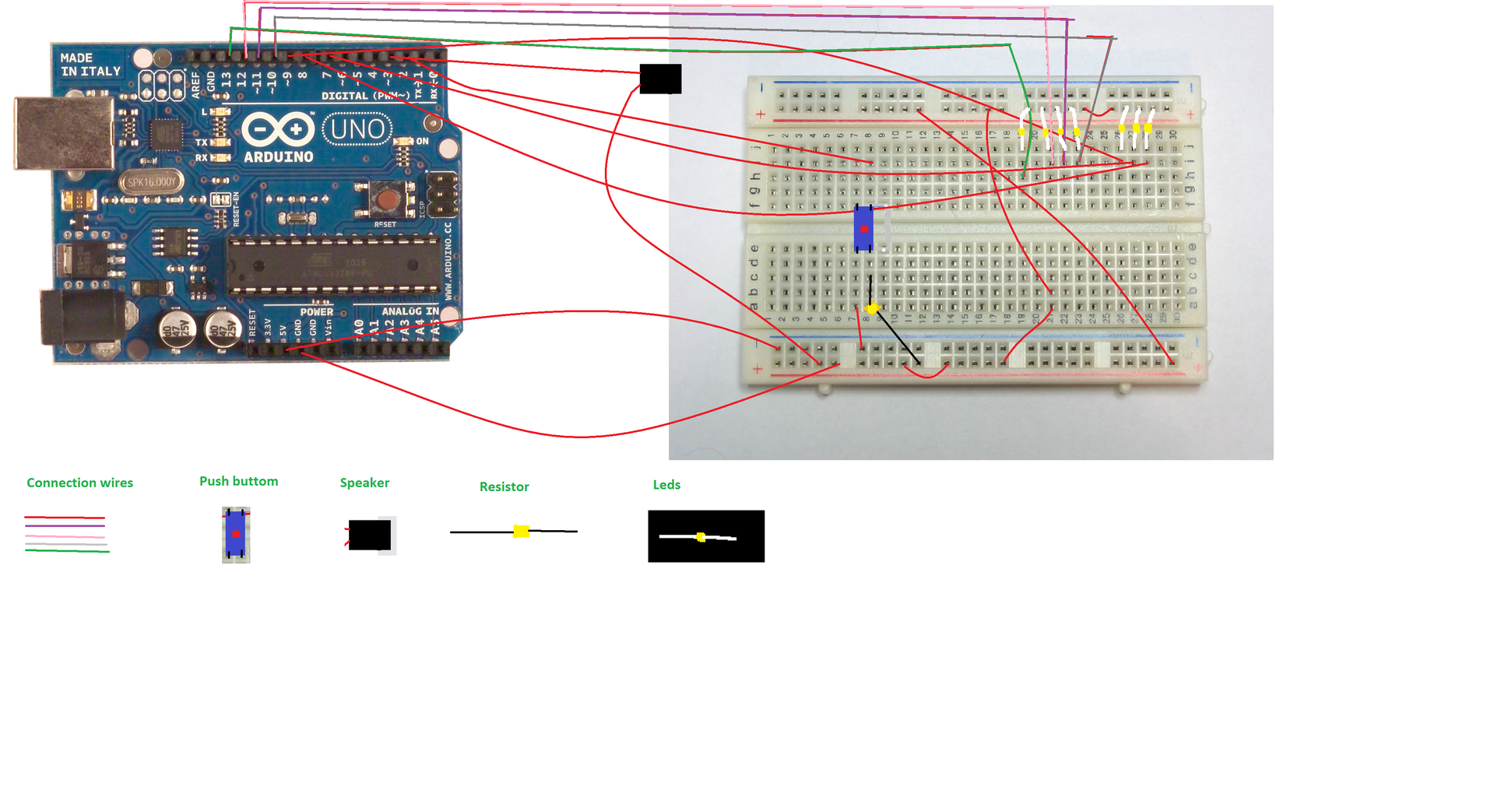 Connect The Arduino And Make The Speaker Play 4 Steps Instructables
