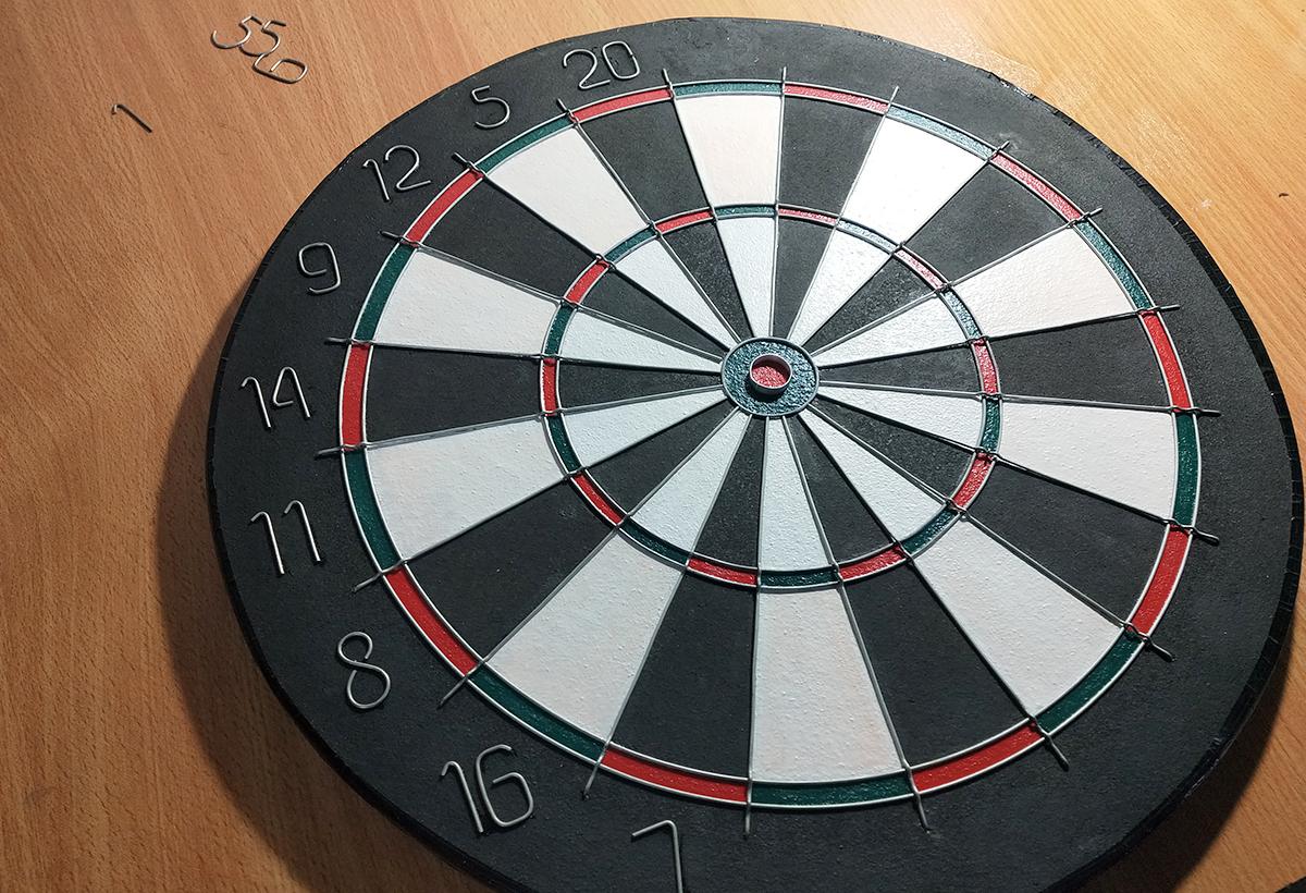 Making a Dart-Board at Home : 14 Steps (with Pictures) - Instructables