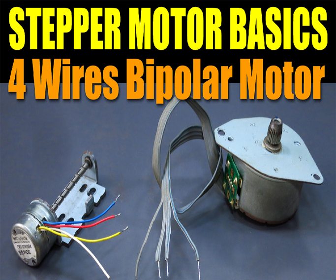 Stepper Motor Basics - 4 Wires Bipolar Motor - Instructables Stepper Motor Basics - 4 Wires Bipolar Motor - Instructables