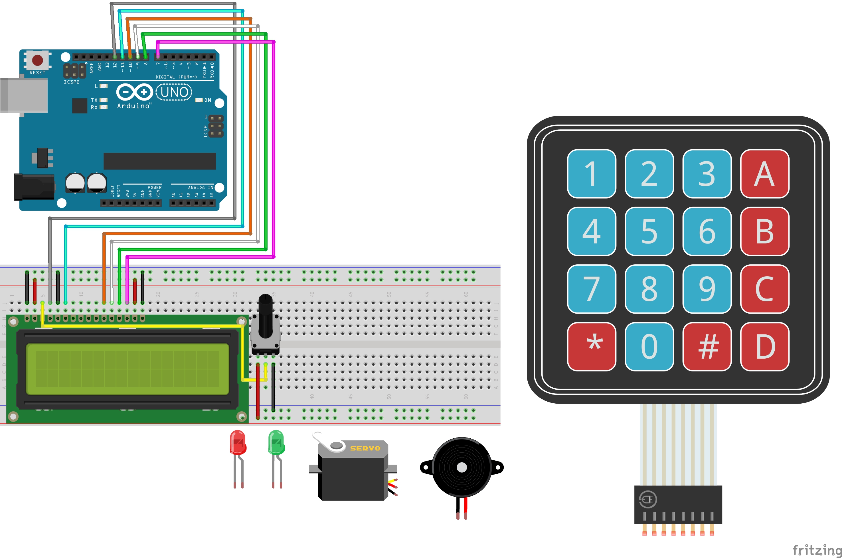 Keypad Door Lock : 7 Steps (with Pictures) - Instructables
