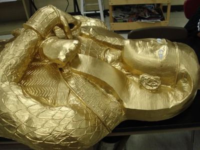 Life Size Paper Mache Sarcophagus : 10 Steps (with Pictures ...