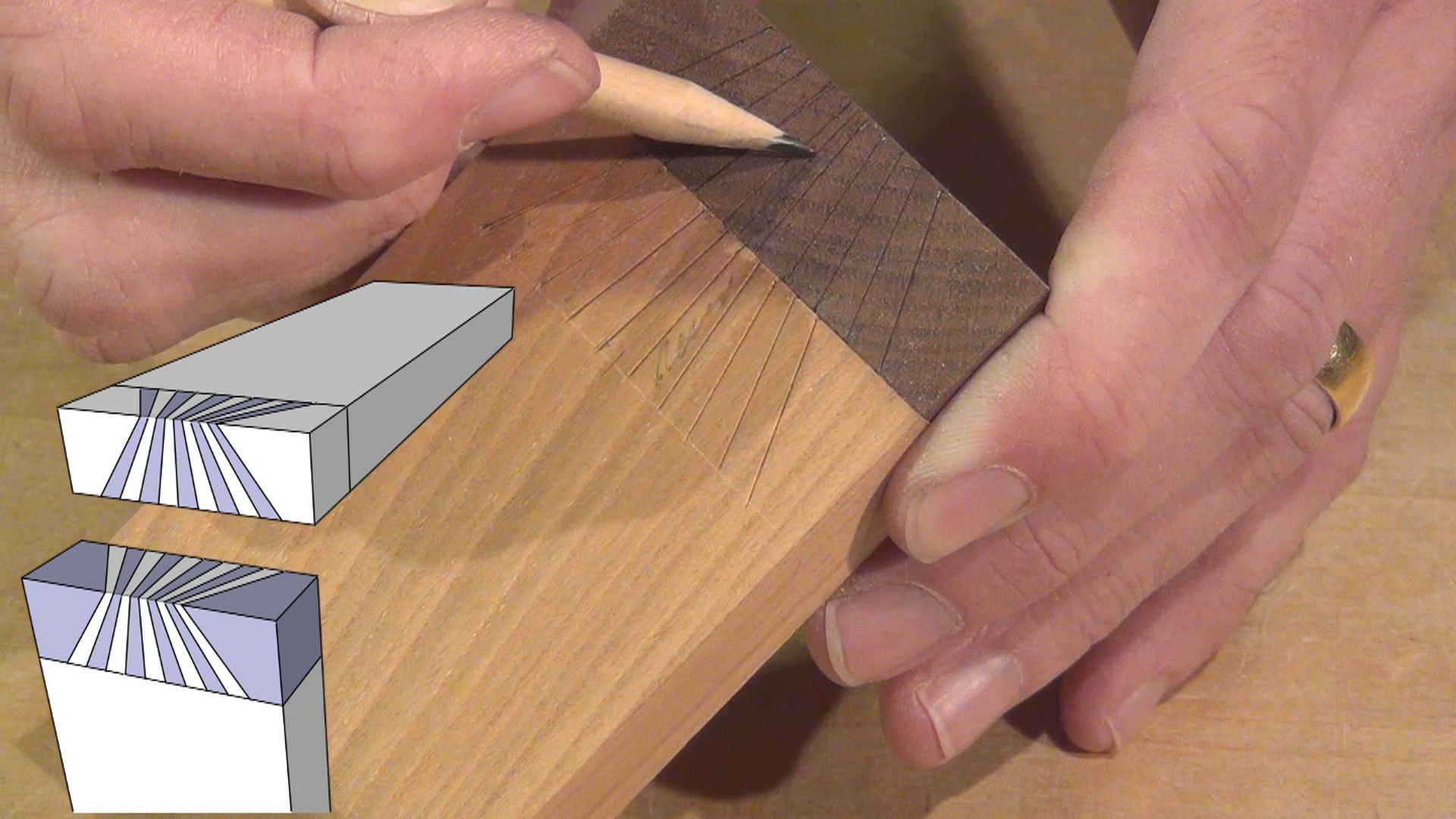 How to Prepare Sunrise Dovetails (Japanese Dovetails) : 9 Steps (with ...