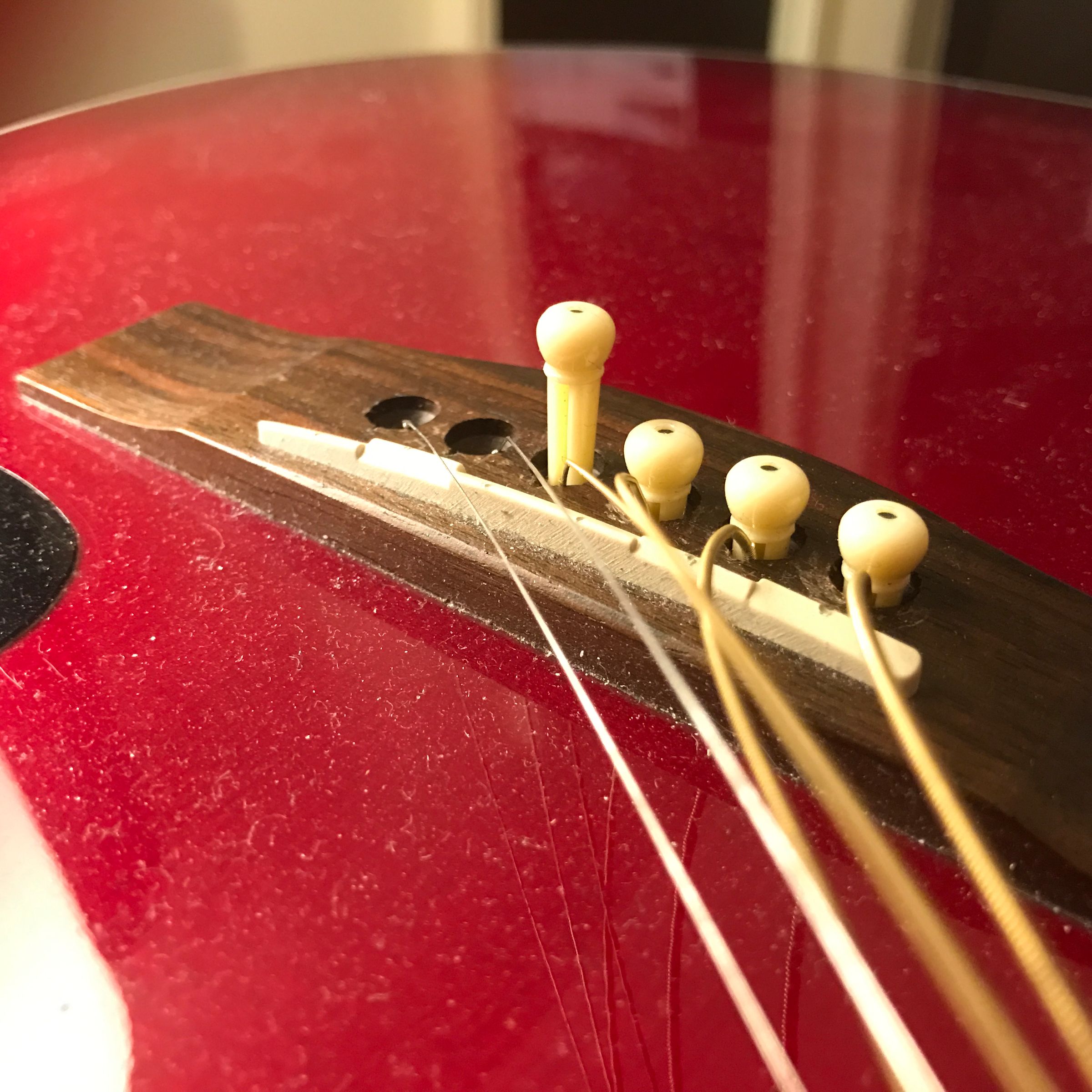 How to String a Steel-String Acoustic Guitar : 11 Steps (with Pictures ...