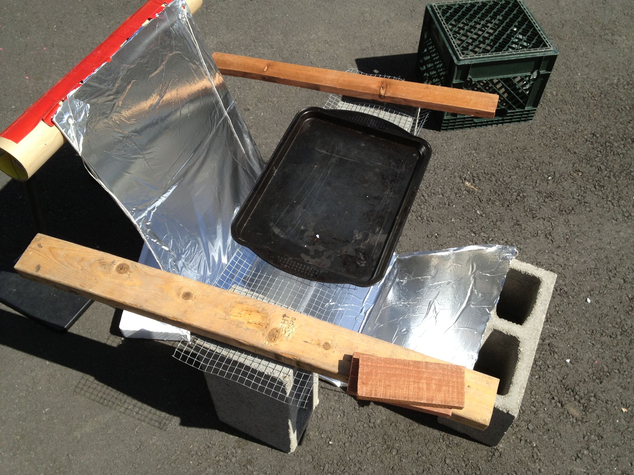Homemade Parabolic Solar Cooker : 11 Steps - Instructables