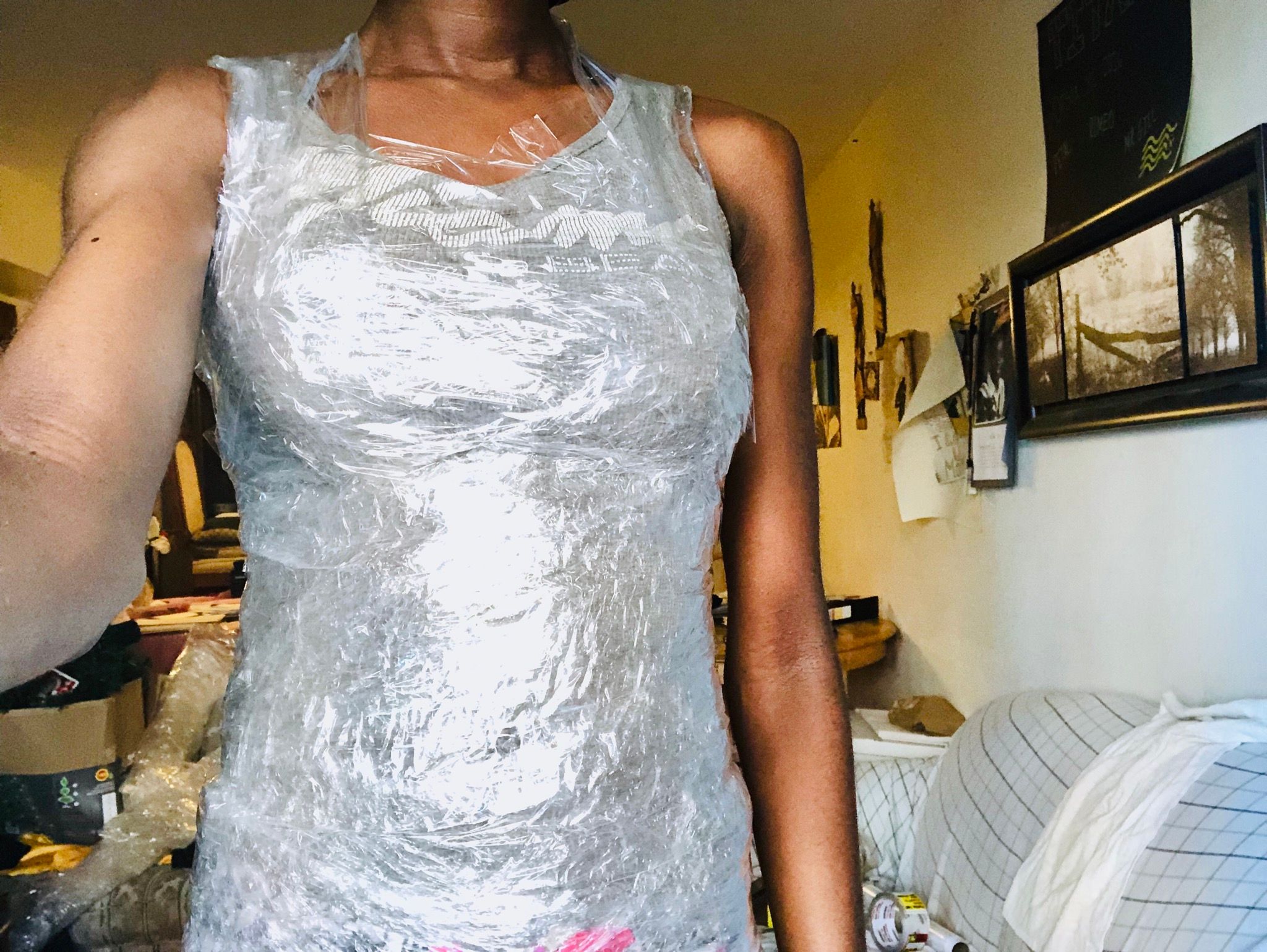 Human Packing Tape Sculpture : 8 Steps - Instructables