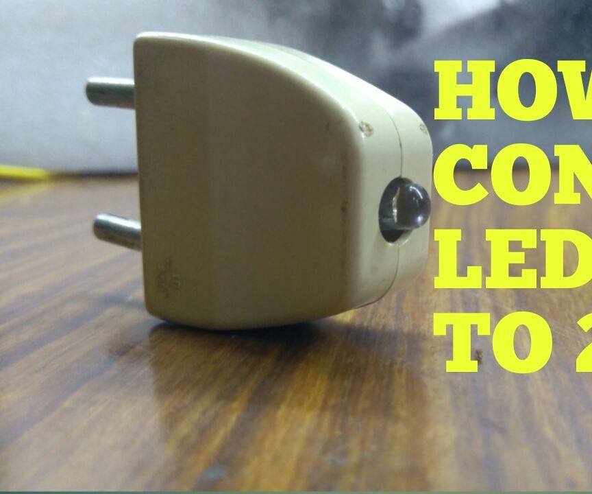 How to Connect Led Light to Ac Power : 6 Steps - Instructables