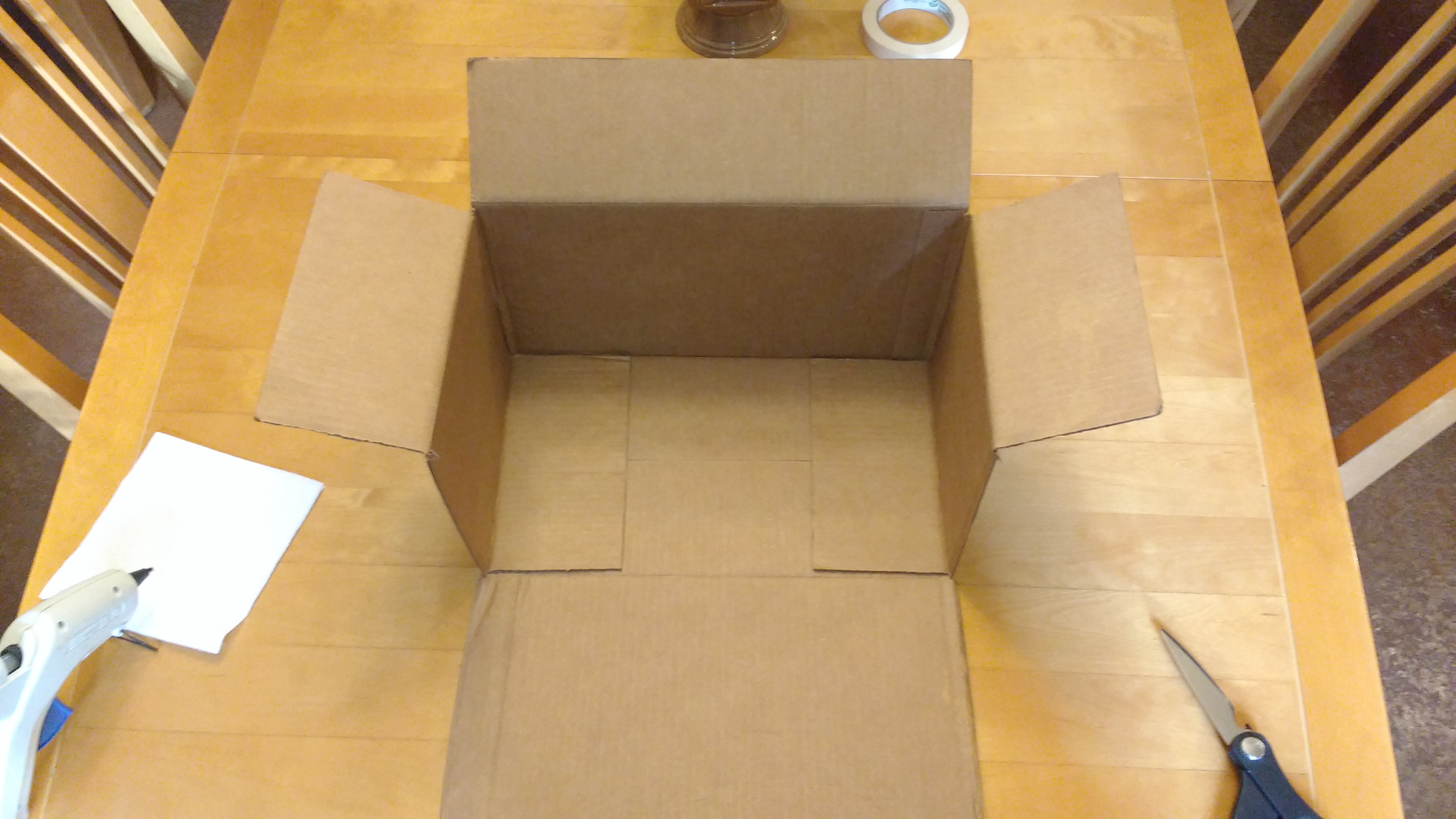 Make a Free/Inexpensive Fishing Rod Wrapping Jig Out of a Cardboard Box ...