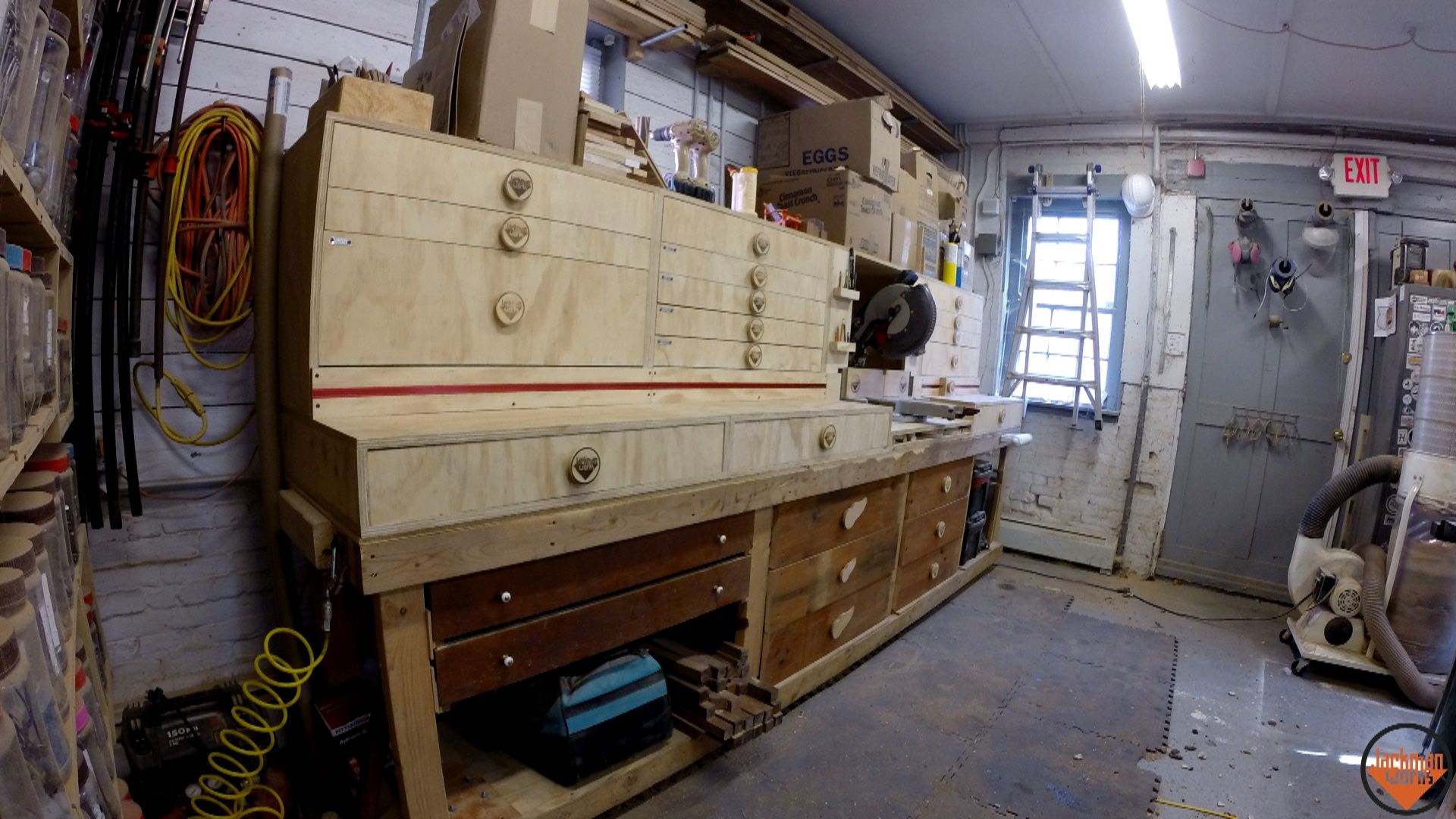 Modular Miter Saw Station - Ultimate Shop Storage : 13 Steps (with ...