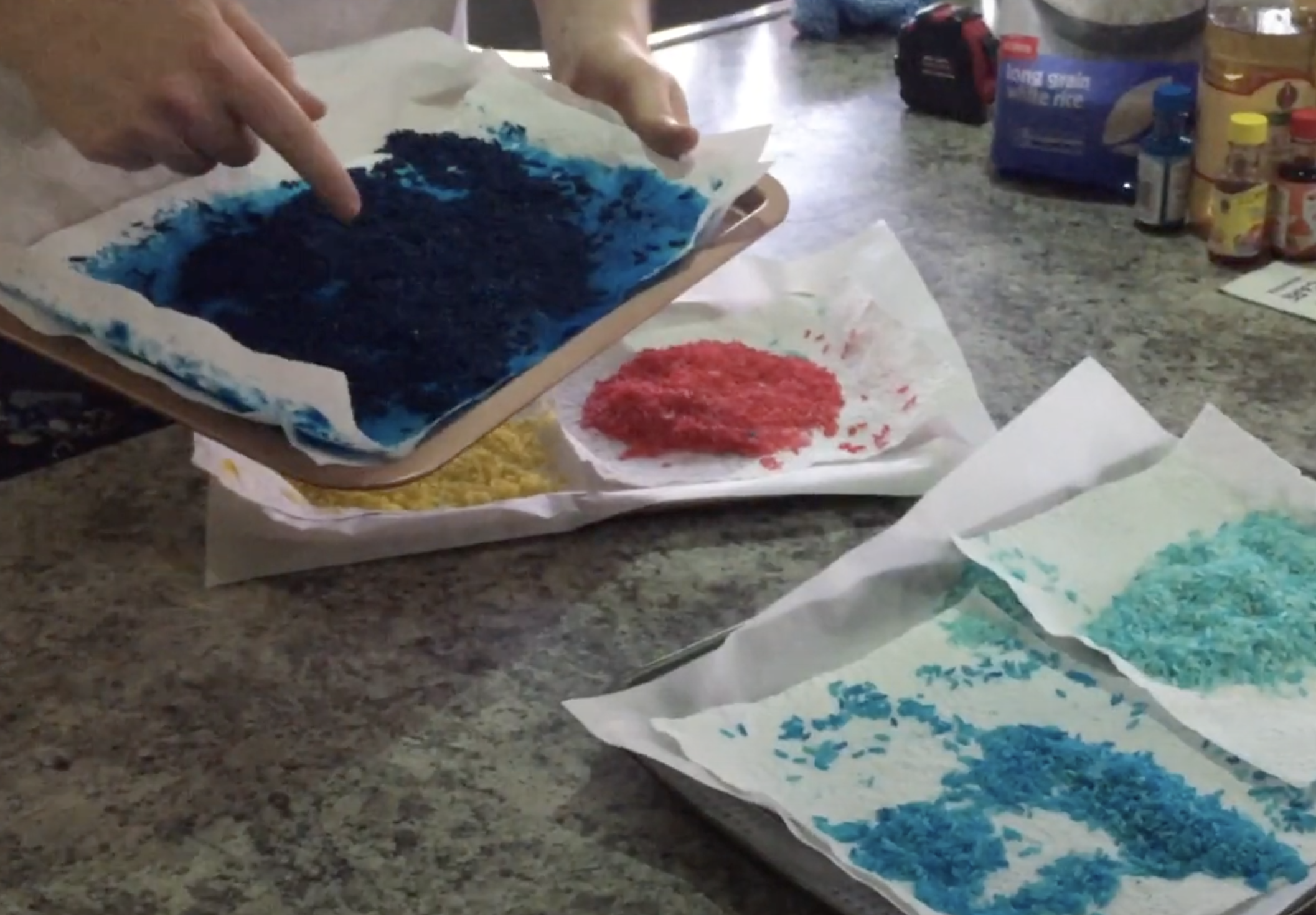 Rice Toss Art : 5 Steps - Instructables