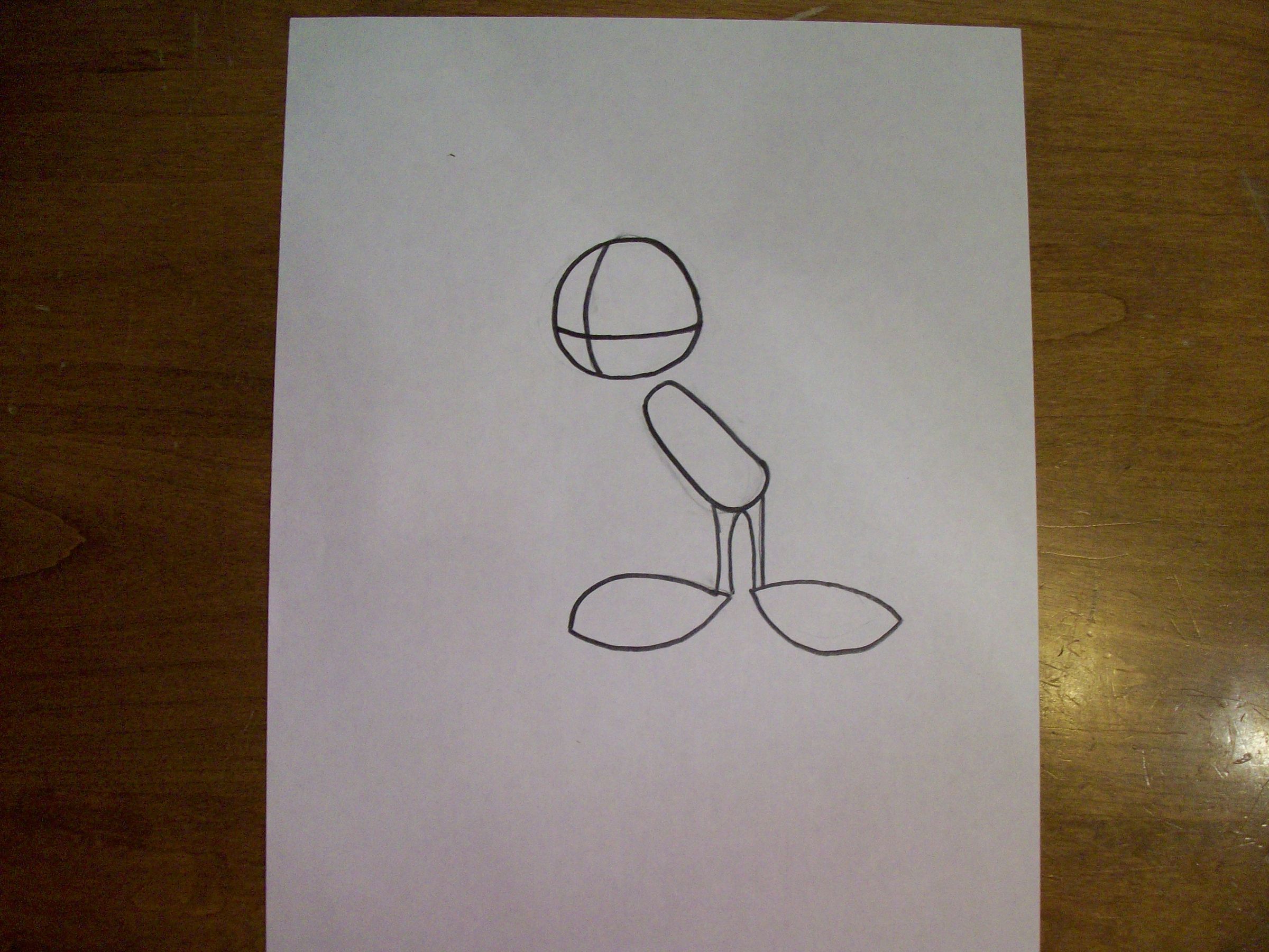 How to Draw Marvin the Martian (from Looney Tunes) : 6 Steps ...